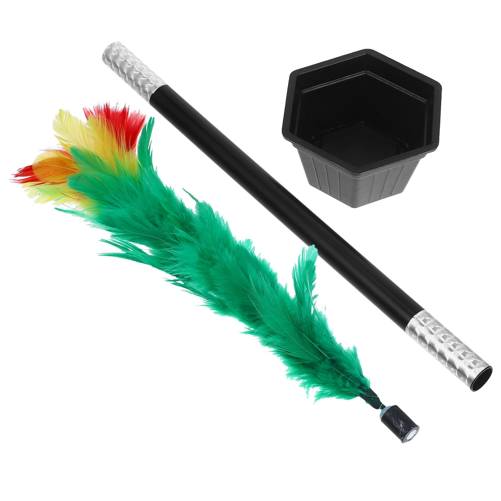 GETAJGHSD Conjuring Performance flower Gimmick Flower Stick Cloth Trick ...