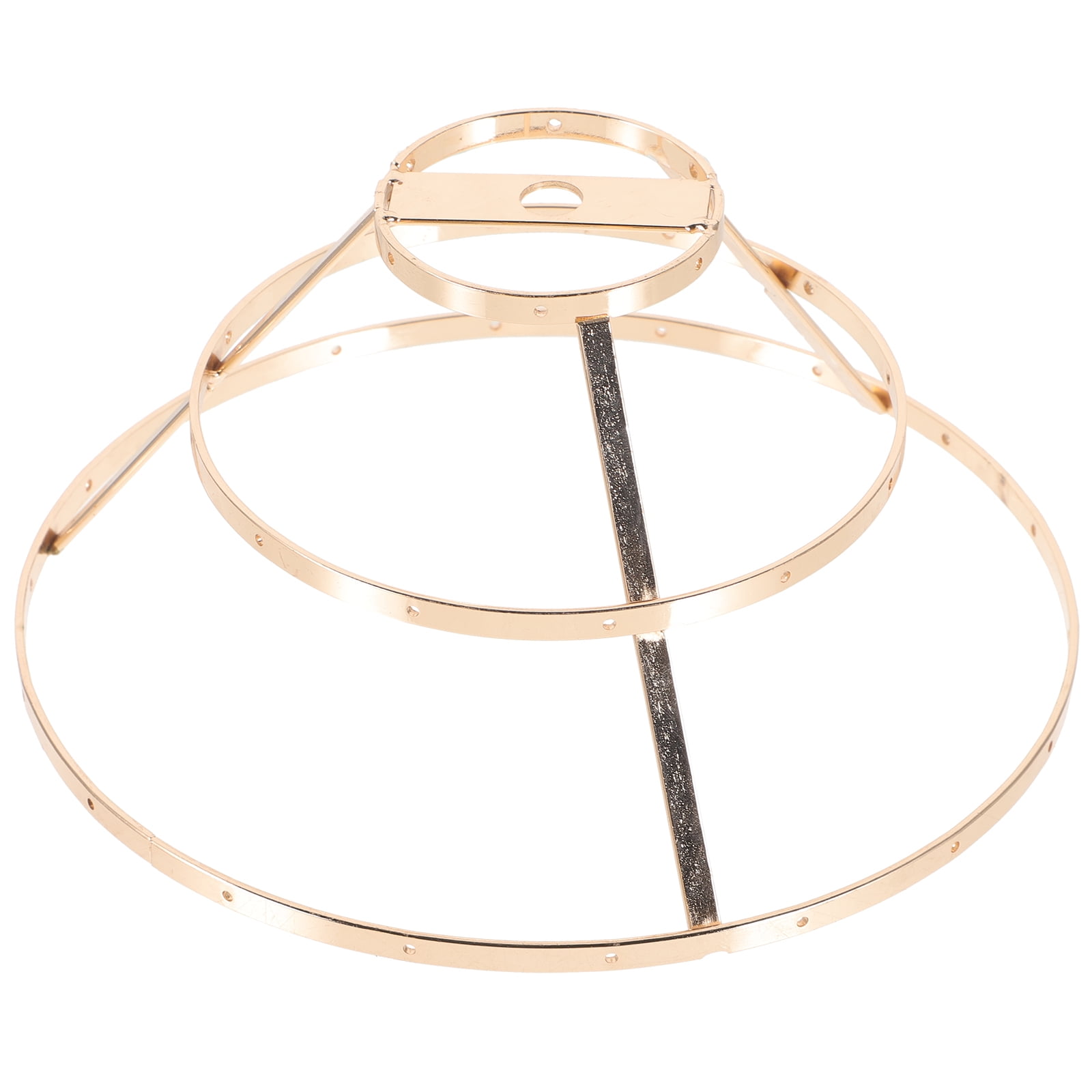 HERFIER Lamp Shade Frame DIY Lampshade Frame Pendant Lamp Shade Holder ...