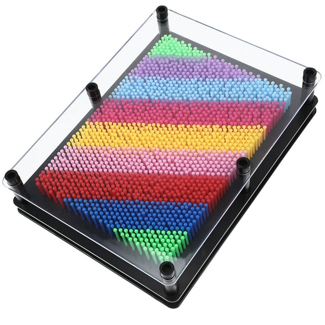 HERFIER Portable 3D Pin Toy for Autistic Kids - Sensory Pin Board ...