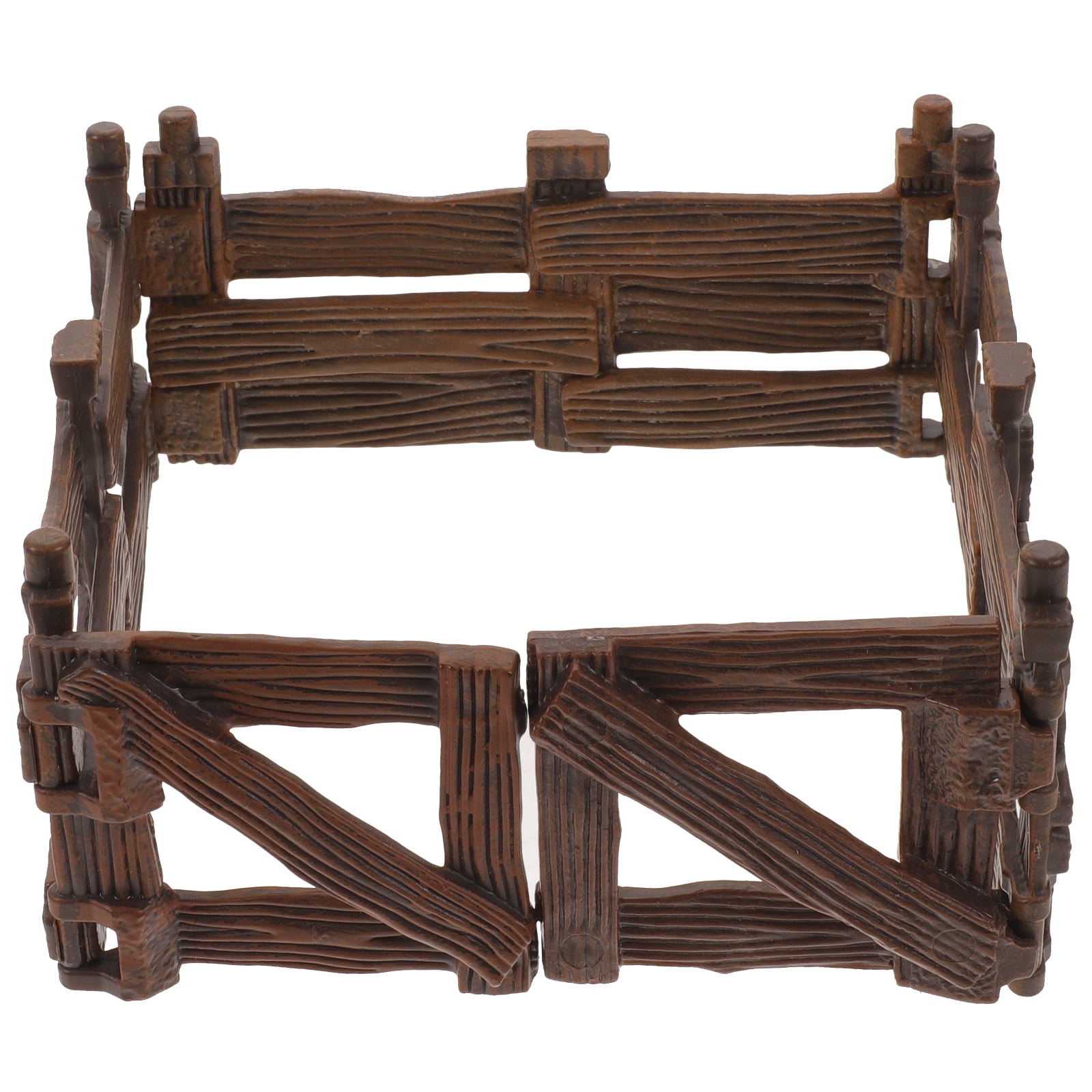 GETAJGHSD PVC Mini Fence For Dollhouse 1 Set 4.9X2.2X0.2In - Walmart.com