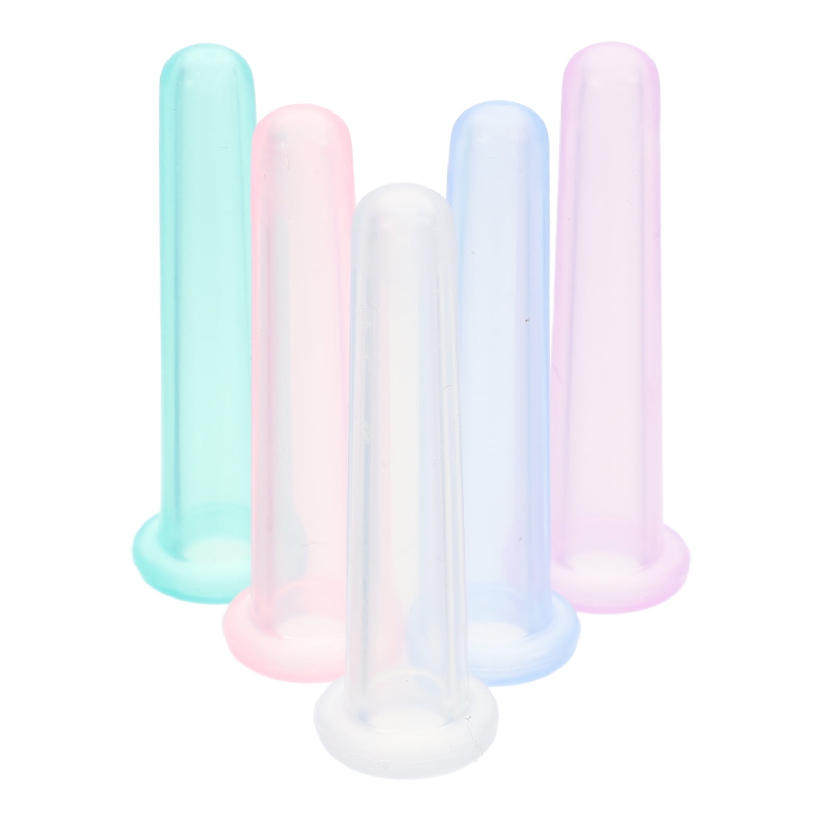 GETAJGHSD Family Use Small Facial Cupping Tool Assorted Color 5Pcs 2 ...