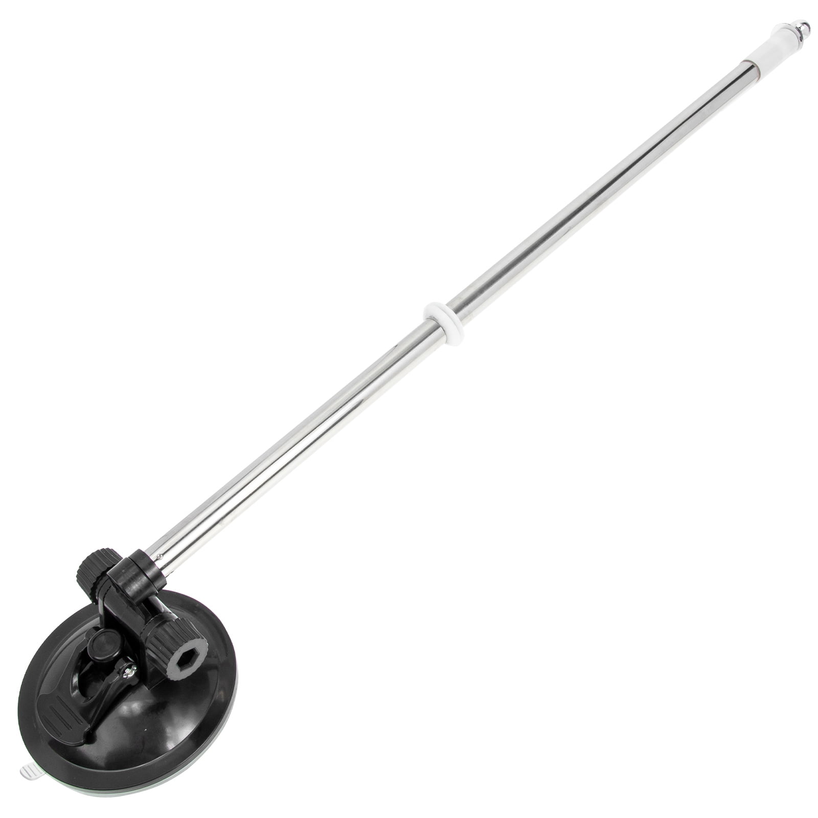 HERFIER Suction Cup Flagpole Car Mount Flag Pole Telescopic Flag Holder ...