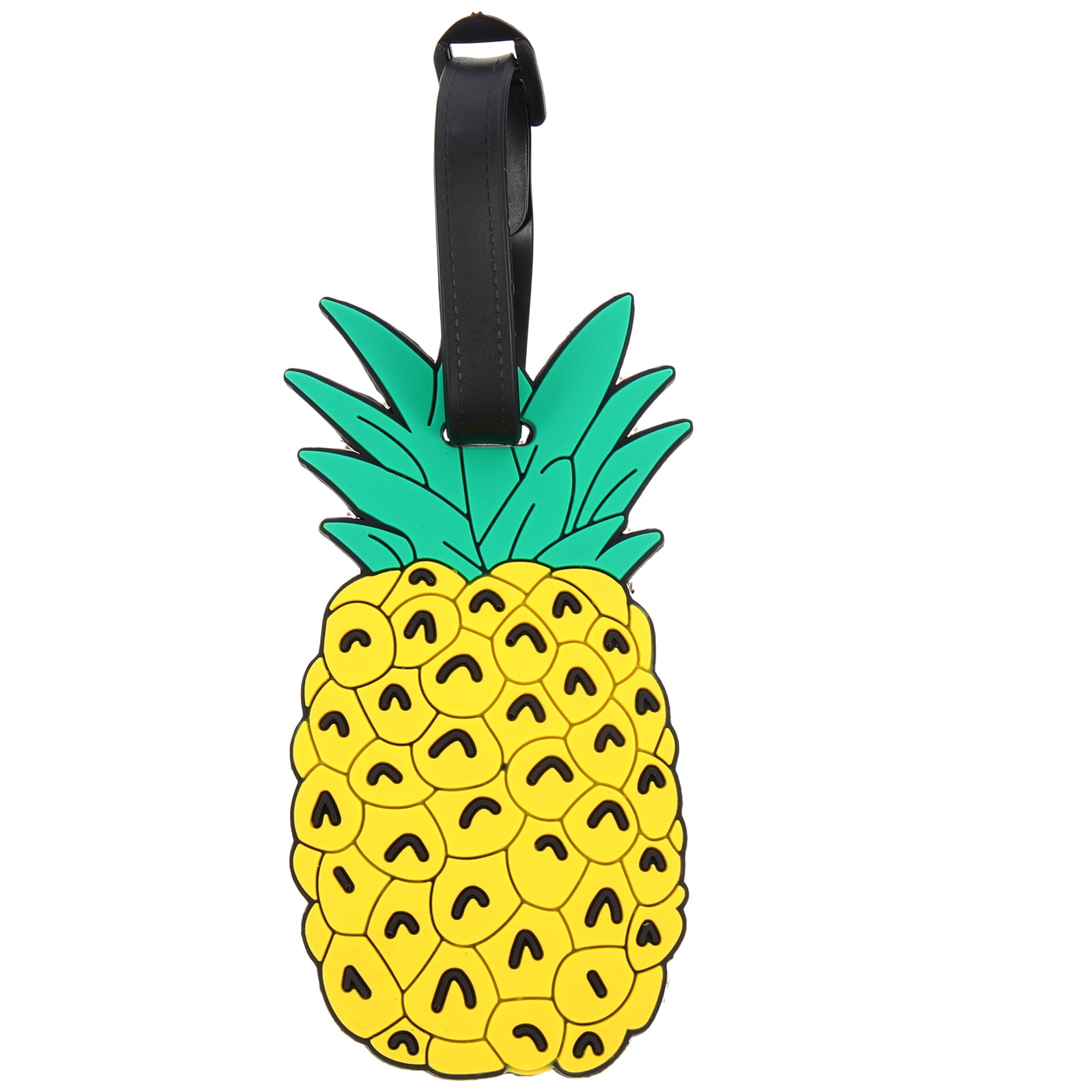 HERFIER Travel Luggage Bag Tag Pineapple ID Labels Tag for Baggage ...