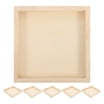 Natural Wooden Shapes Assortment, Pack of 350 - Walmart.com
