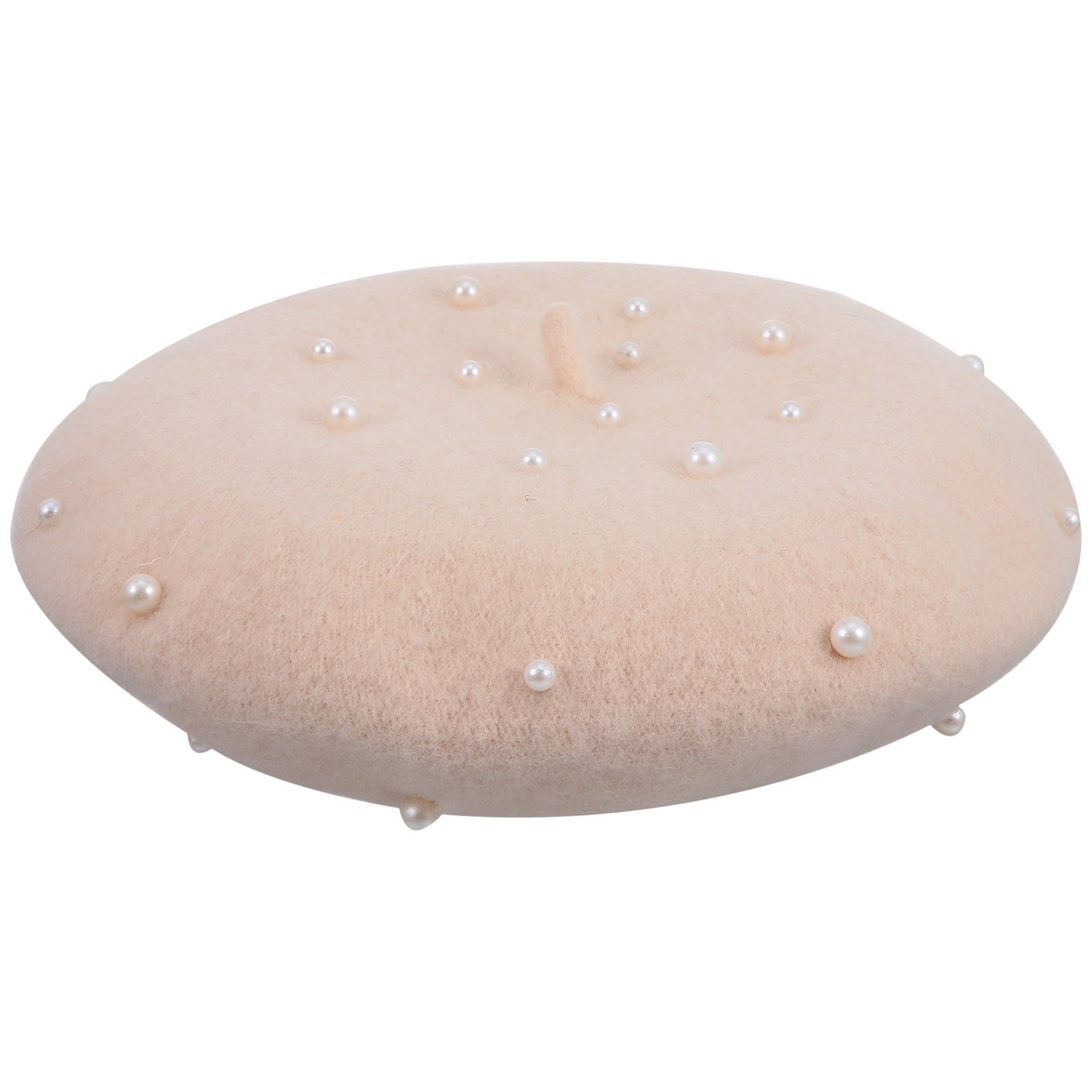HERFIER Vintage Pearl Beret Hat French Style Beanie Cap for Kids ...