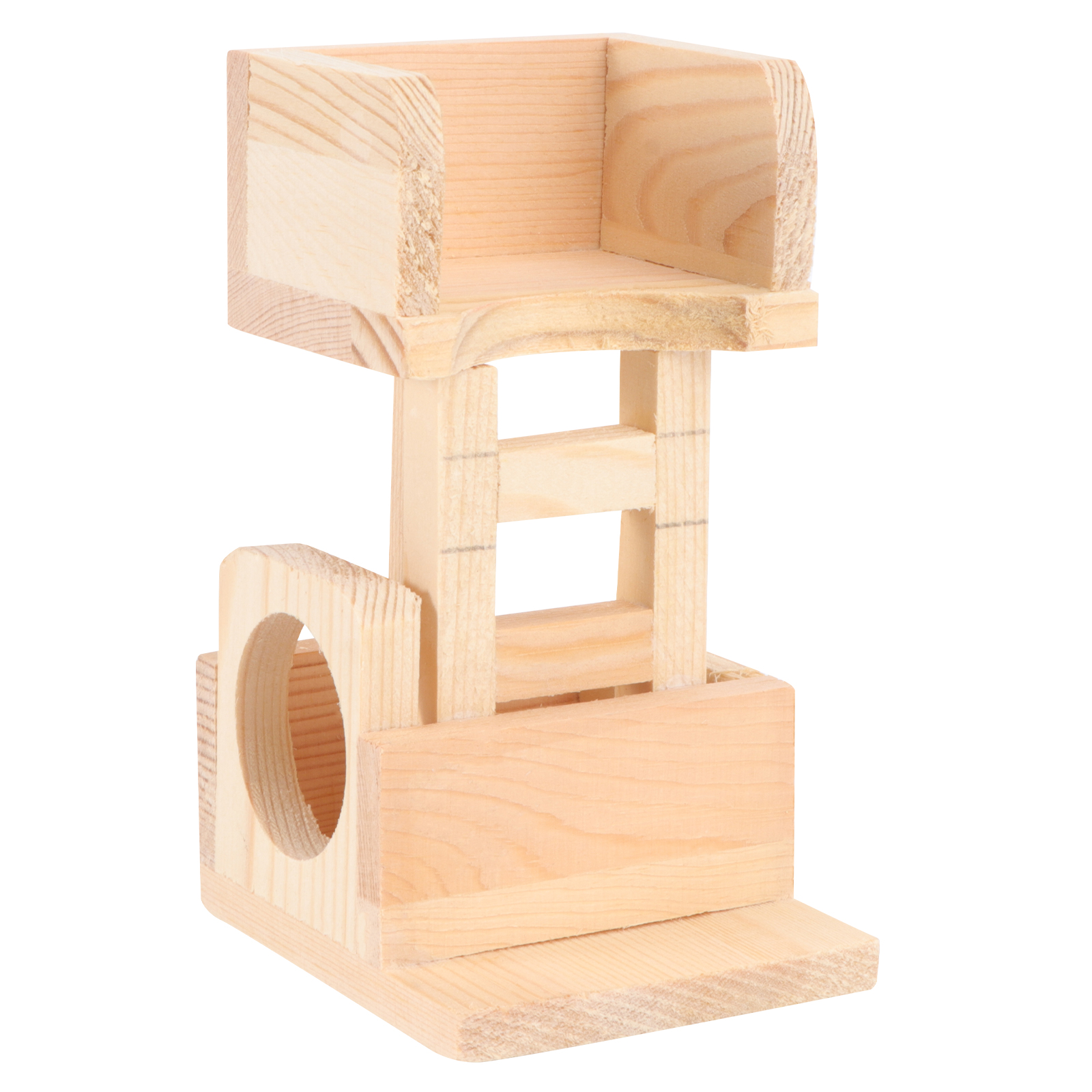 HERFIER Wooden Hamster Ladder Tower for Small Pets - Random Style ...