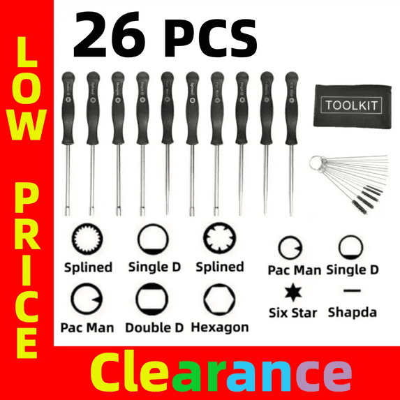 HERFOM Carburetor Adjustment Tool Kit, 26 PCS, 2-Cycle Engine ...