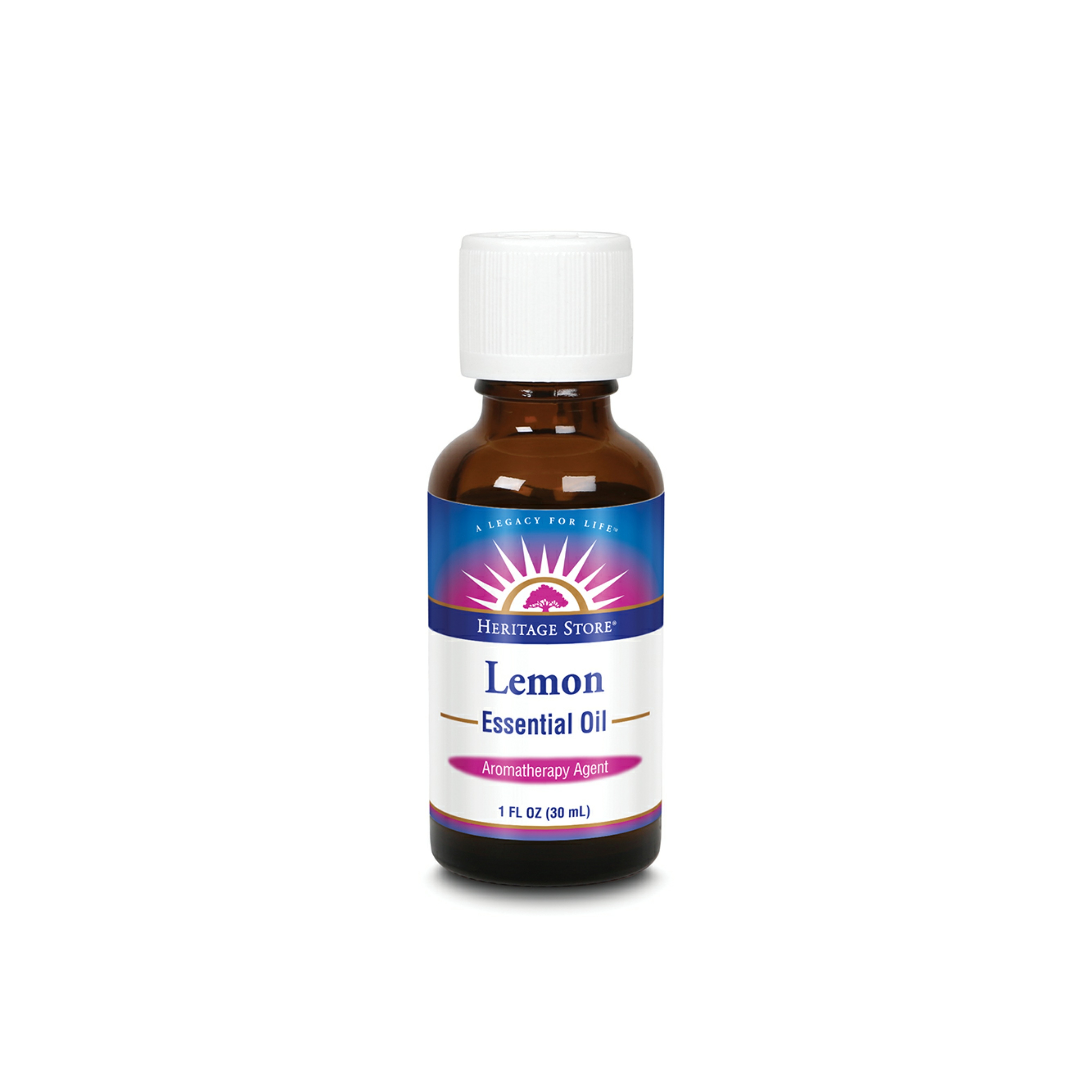 HERITAGE STORE Lemon Essential Oil, Lemon (Btl-Glass) 1oz - Walmart.com