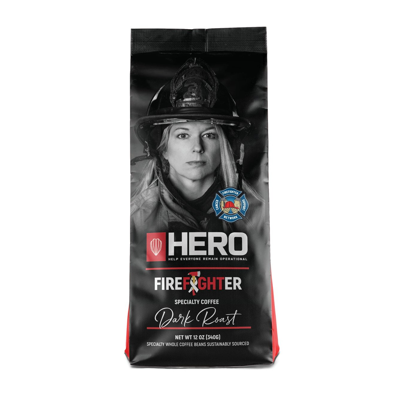 HERO Firefighter Blend Dark Roast Coffee - Walmart.com