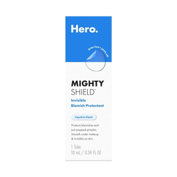 Hero Cosmetics Mighty Shield™ Liquid Patch Invisible Blemish Protectant ...