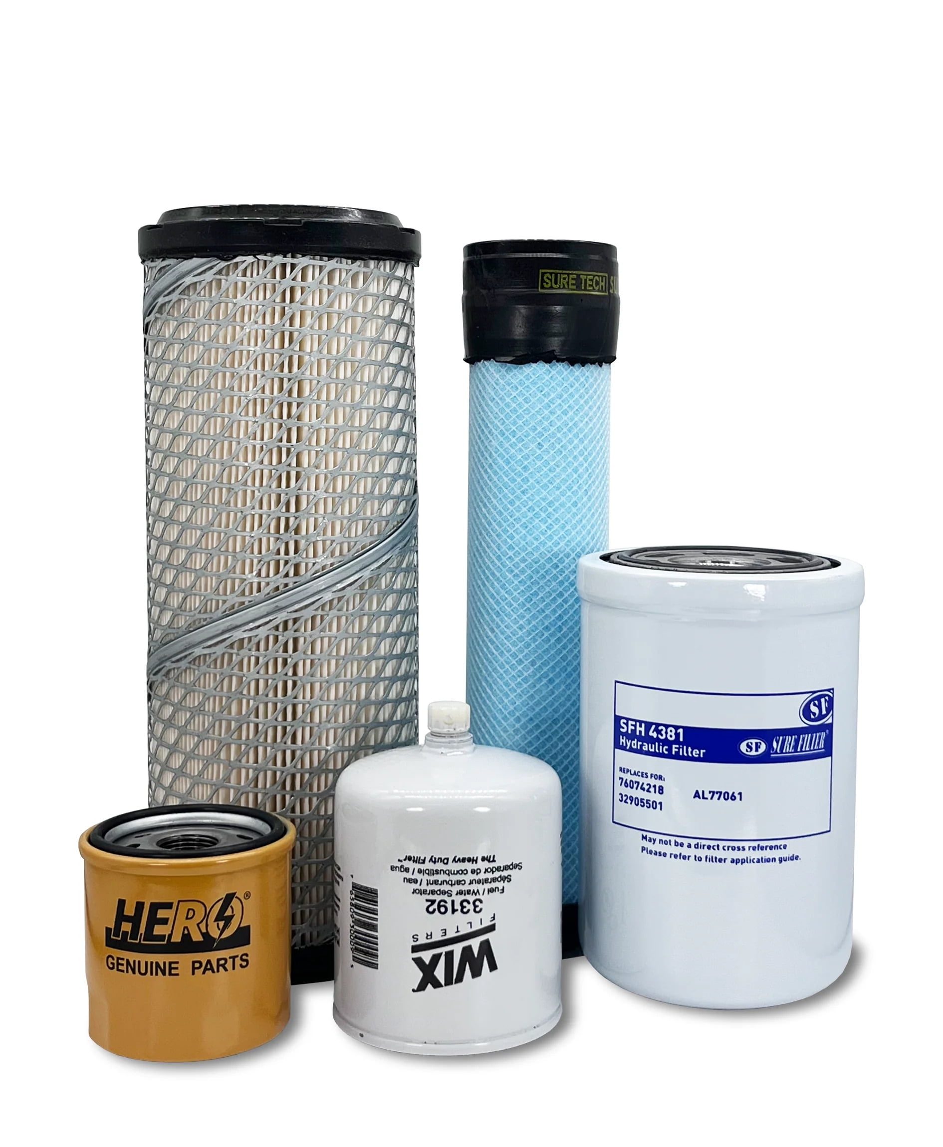 HERO® Maintenance Filter Kit For Bobcat E20 Mini Excavator - Walmart.com