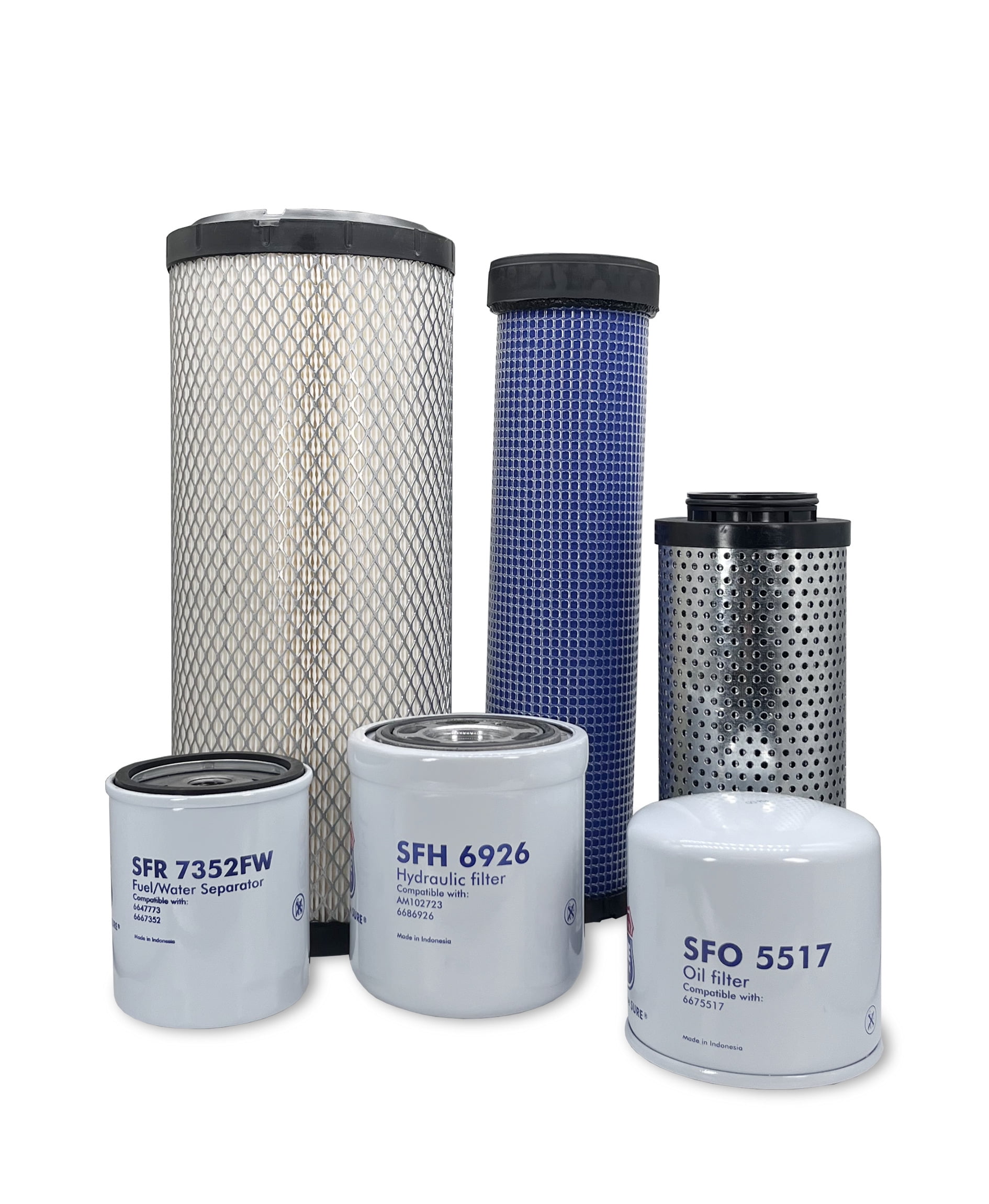 HERO® Maintenance Filter Kit For Bobcat S590 Skid Steer Loader ...