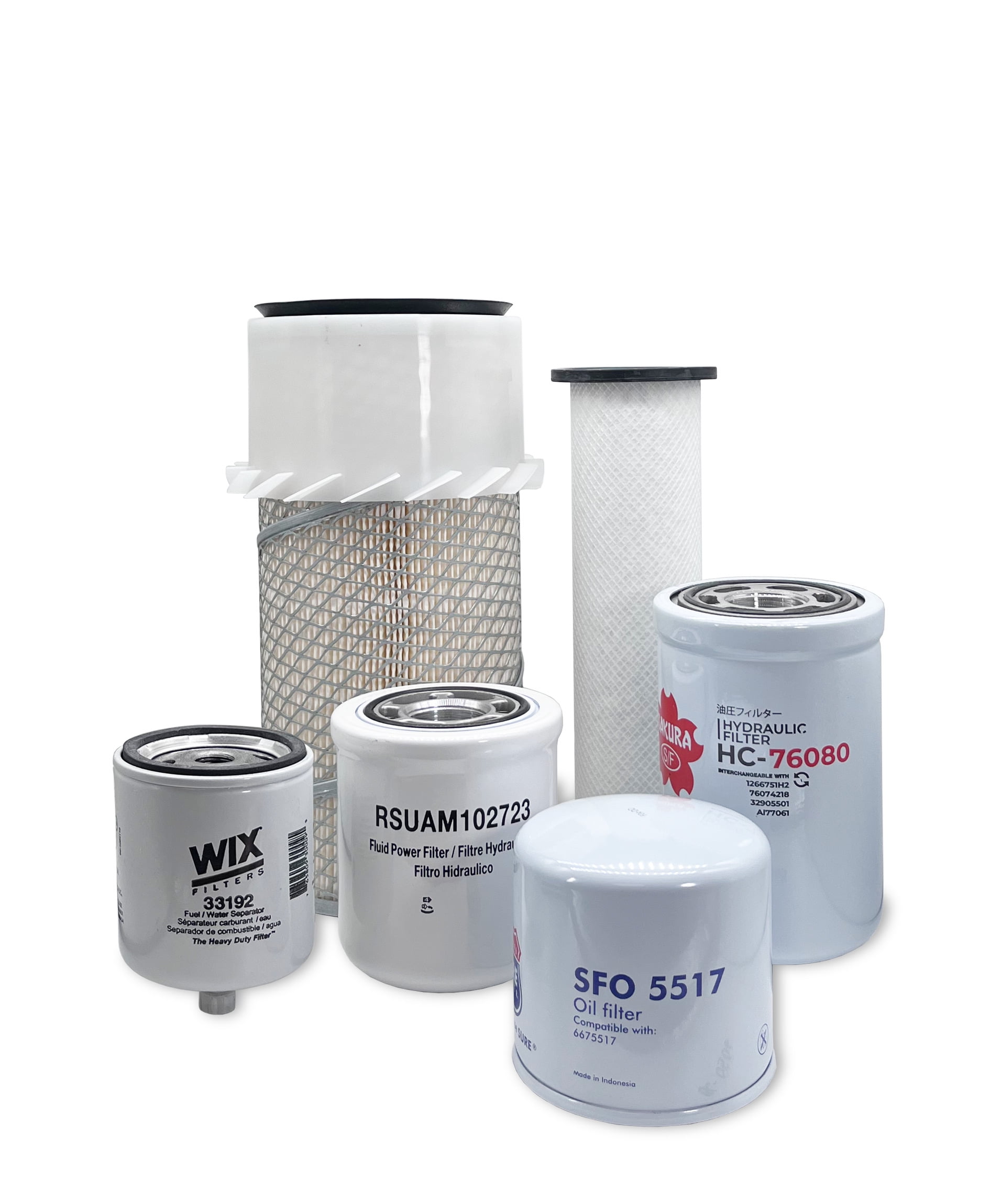 HERO® Maintenance Filter Kit For Bobcat T140 Compact Track Loader - Walmart.com