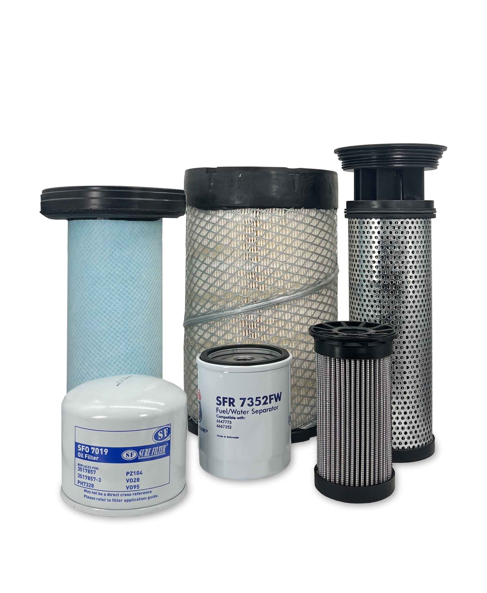 HERO® Maintenance Filter Kit For Bobcat T630 Compact Track Loader ...