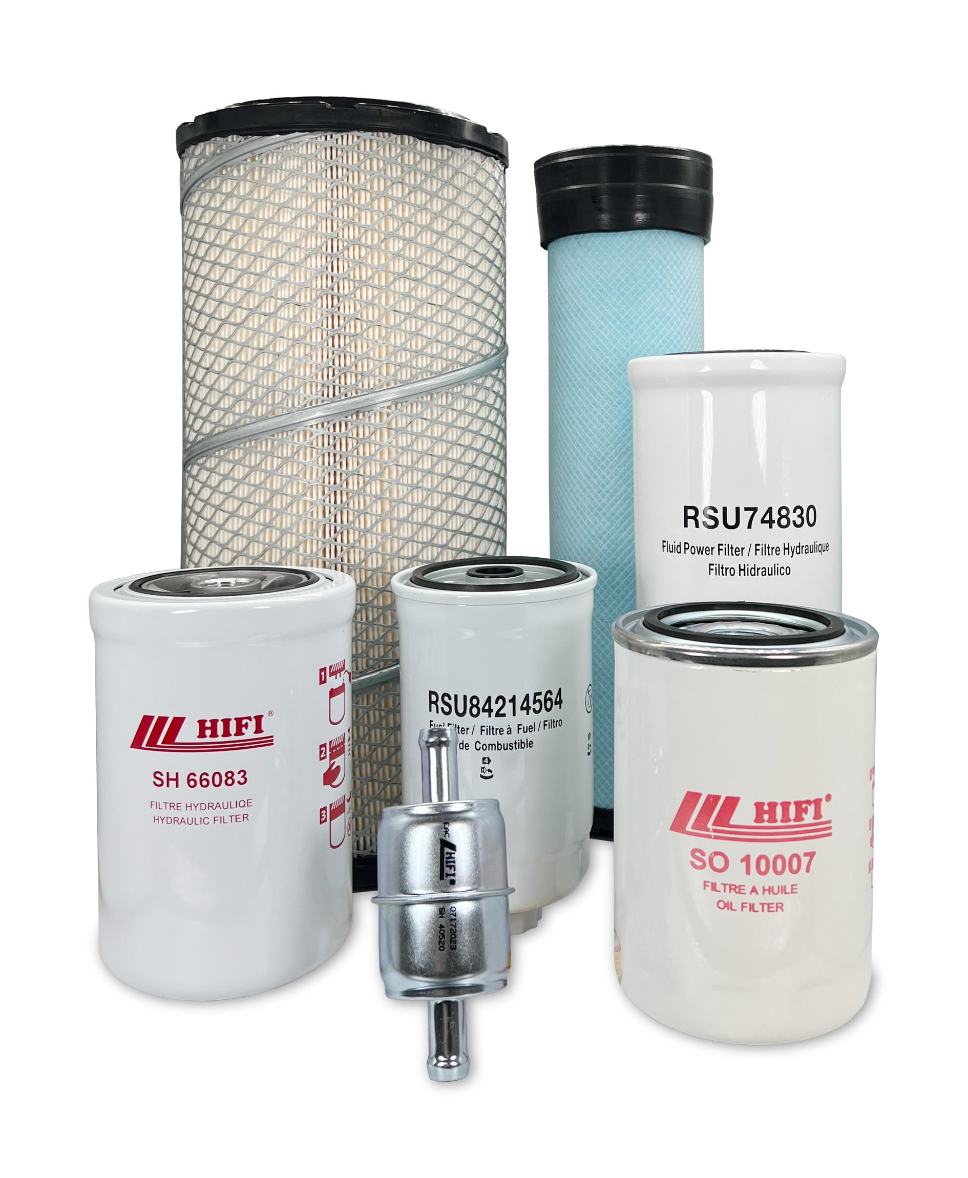 HERO® Maintenance Filter Kit For CASE 580SL Series 2 Backhoe Loader ...