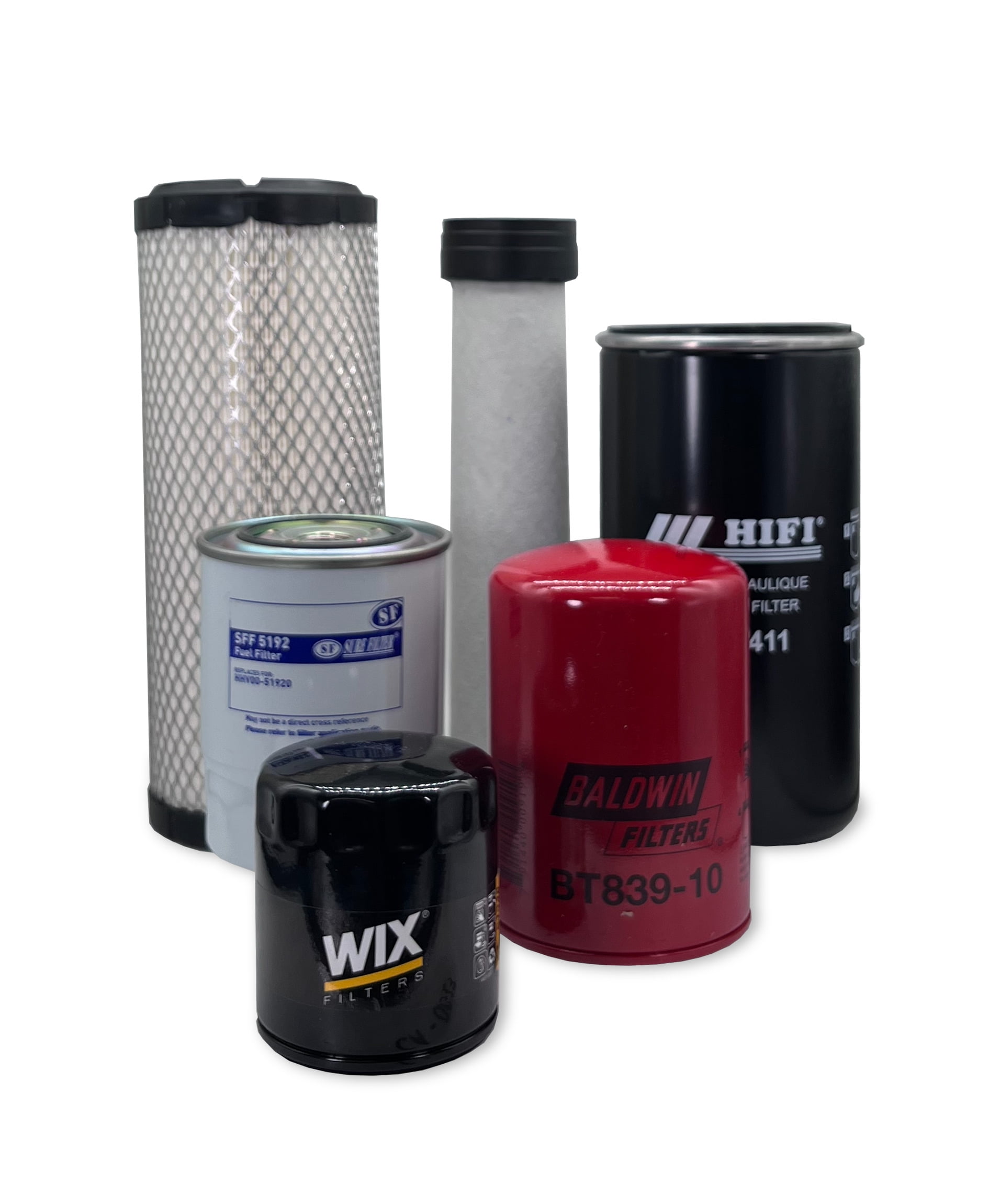 HERO® Maintenance Filter Kit For CASE Farmall 35C Compact Tractor ...