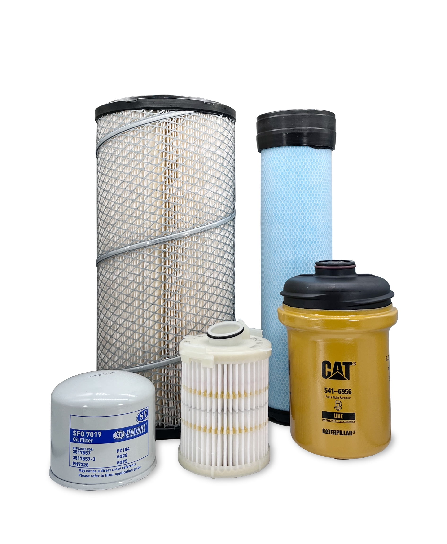 HERO® Maintenance Filter Kit For Caterpillar 277D Multi Terrain Loader ...