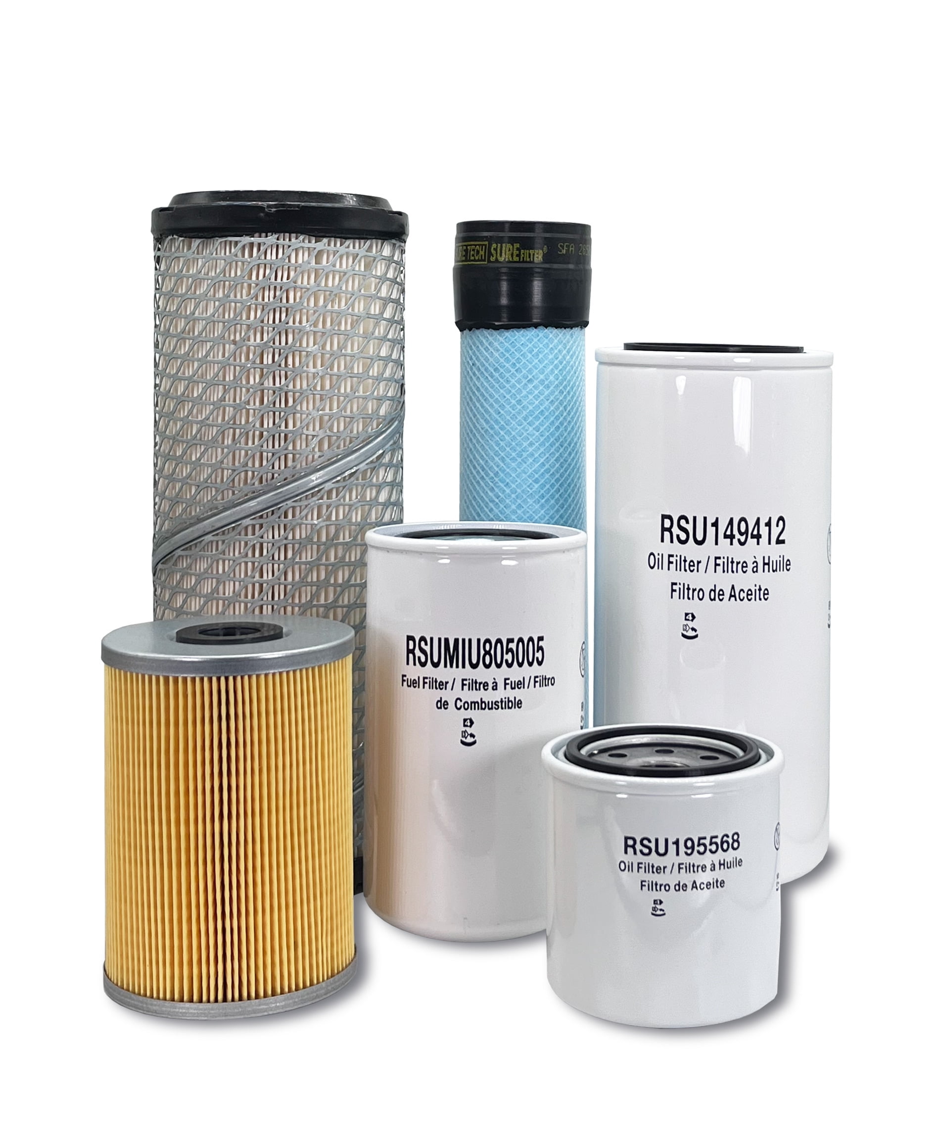 HERO® Maintenance Filter Kit For Ditch Witch SK1050 Stand-On Skid Steer ...