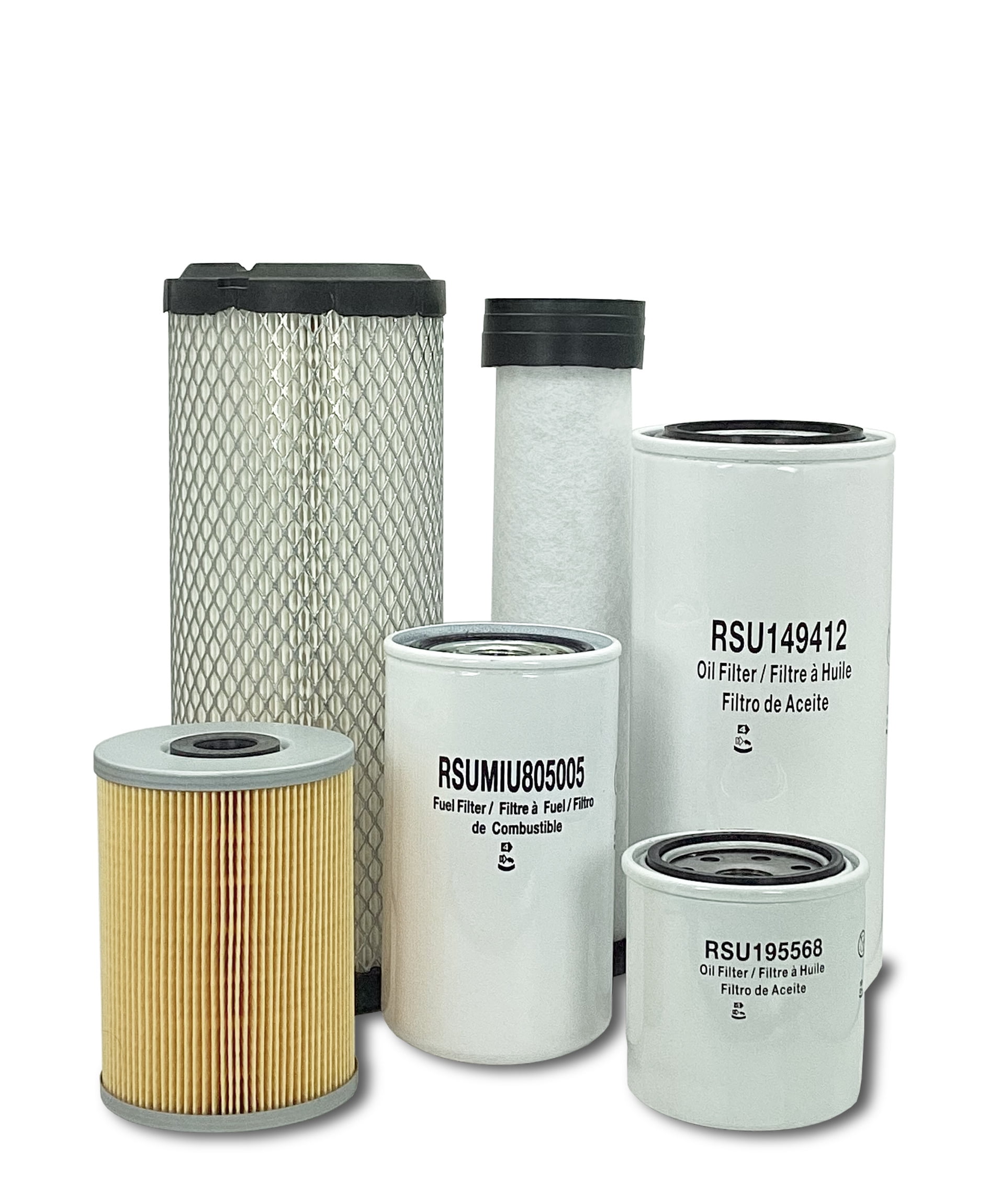 HERO® Maintenance Filter Kit For Ditch Witch SK1550 Stand-On Skid Steer ...