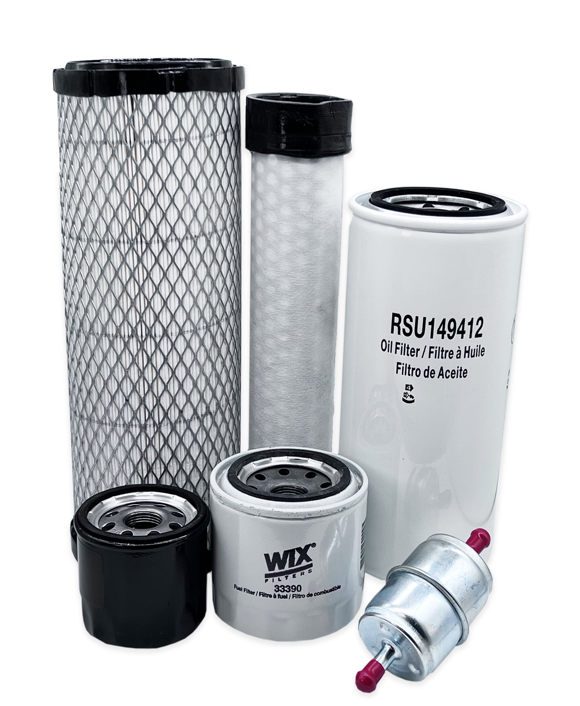 HERO® Maintenance Filter Kit For Ditch Witch SK800 Stand-On Skid Steer ...
