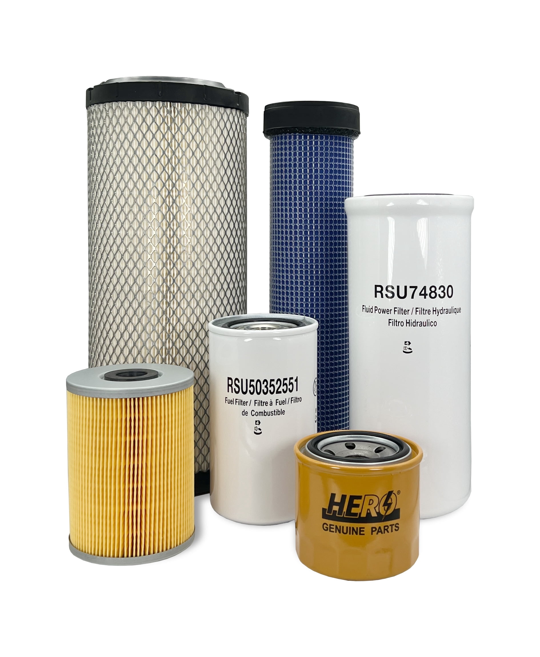 HERO® Maintenance Filter Kit For Gehl RS-519 Telescopic Handler ...