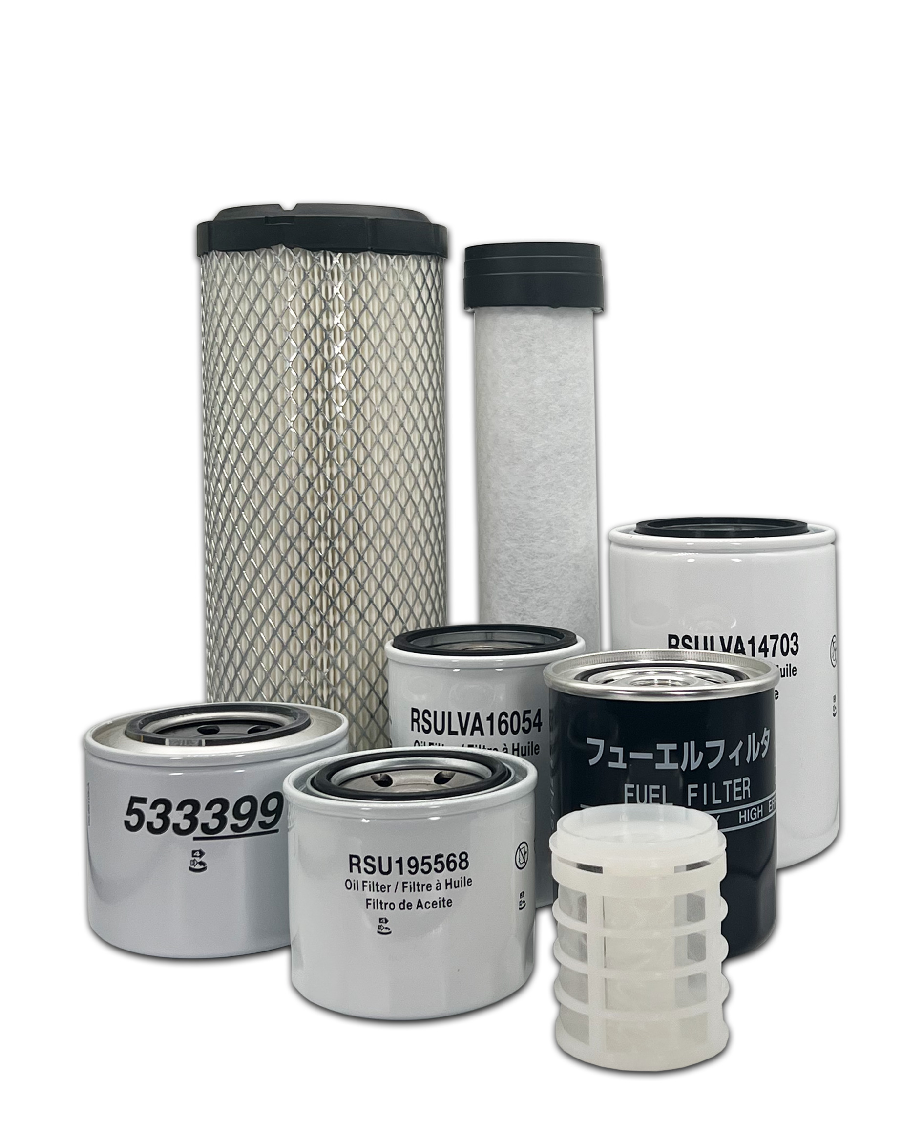 HERO® Maintenance Filter Kit For John Deere 2032R Utility Tractor ...