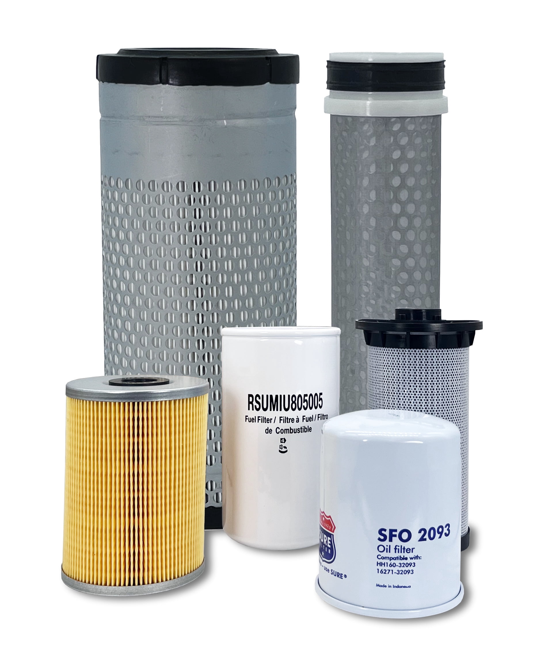 HERO® Maintenance Filter Kit For John Deere 30G Compact Excavator ...