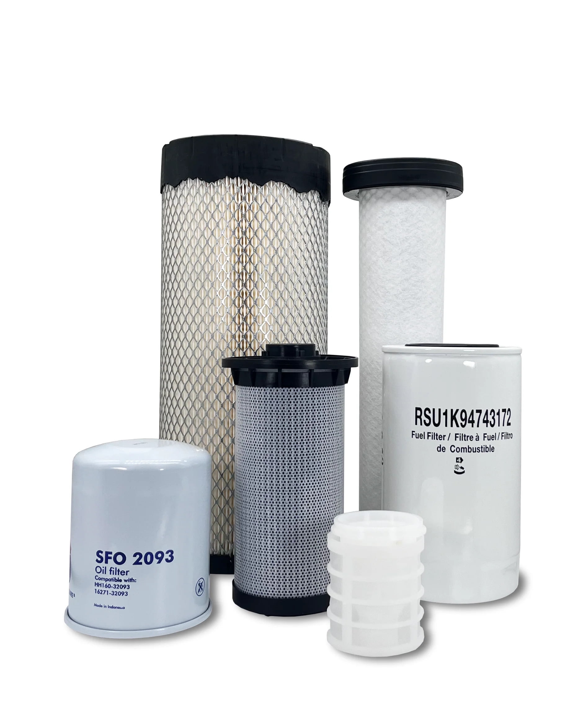 HERO® Maintenance Filter Kit For John Deere 318E Skid Steer Loader ...