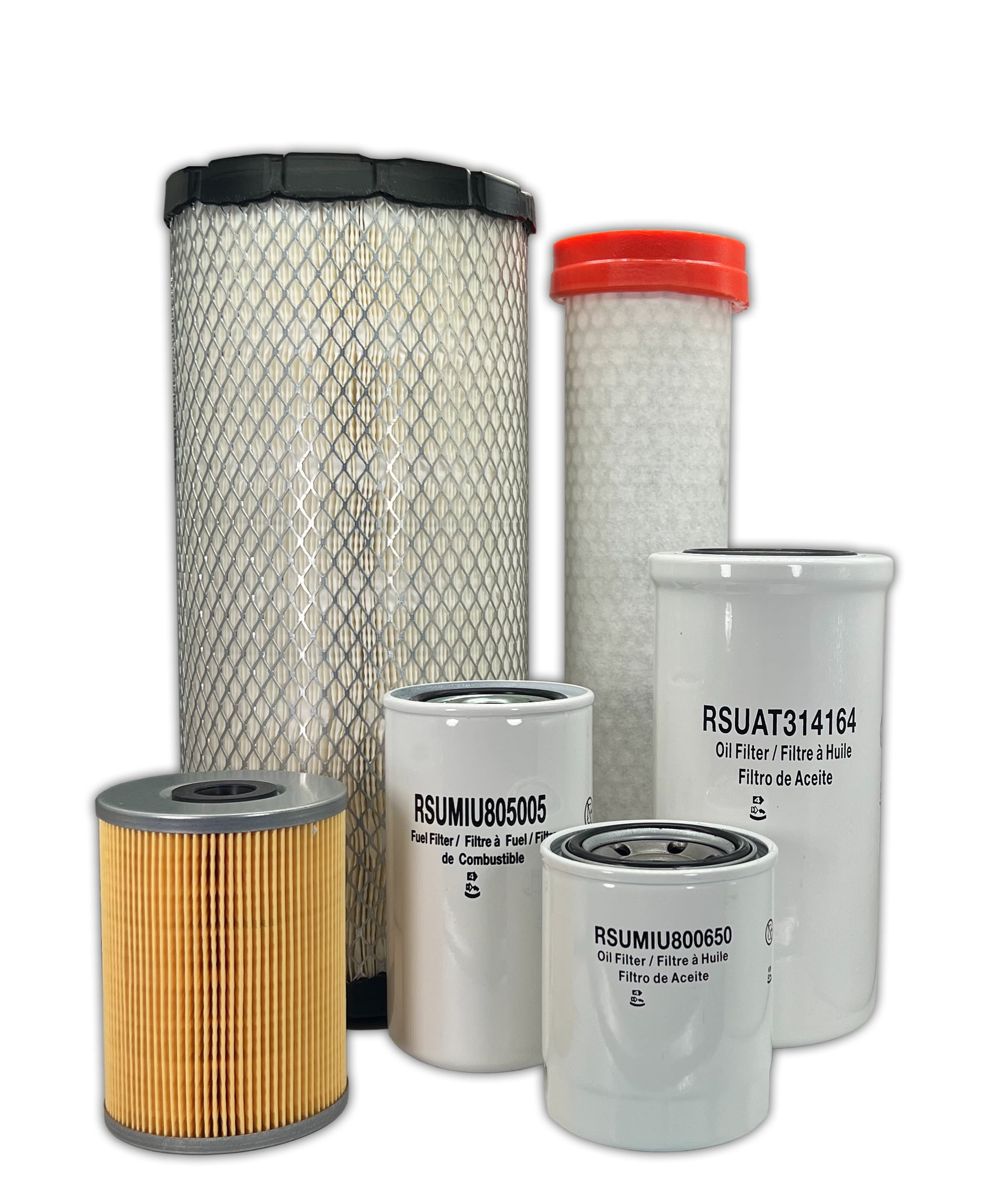 HERO® Maintenance Filter Kit For John Deere 333G Skid Steer Loader ...