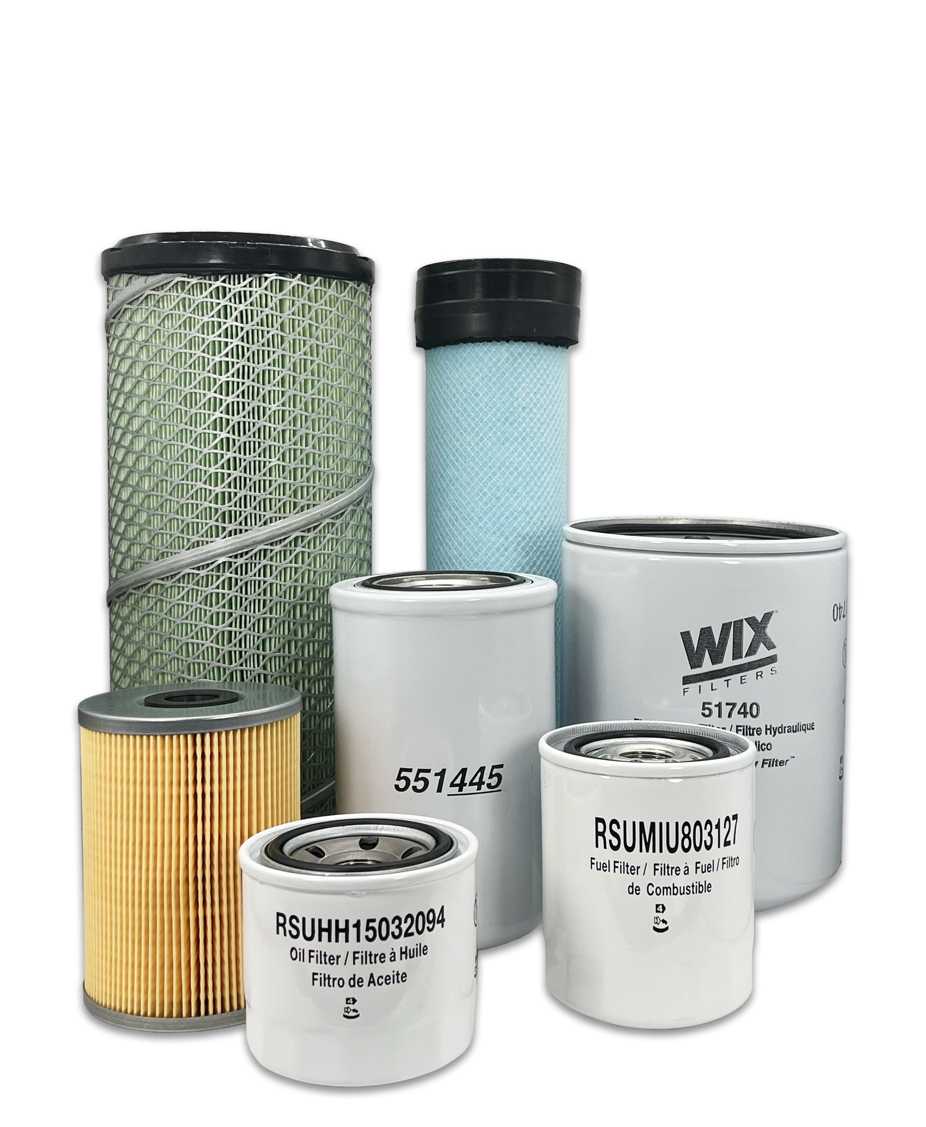 HERO® Maintenance Filter Kit For John Deere 4044M Utility Tractor ...