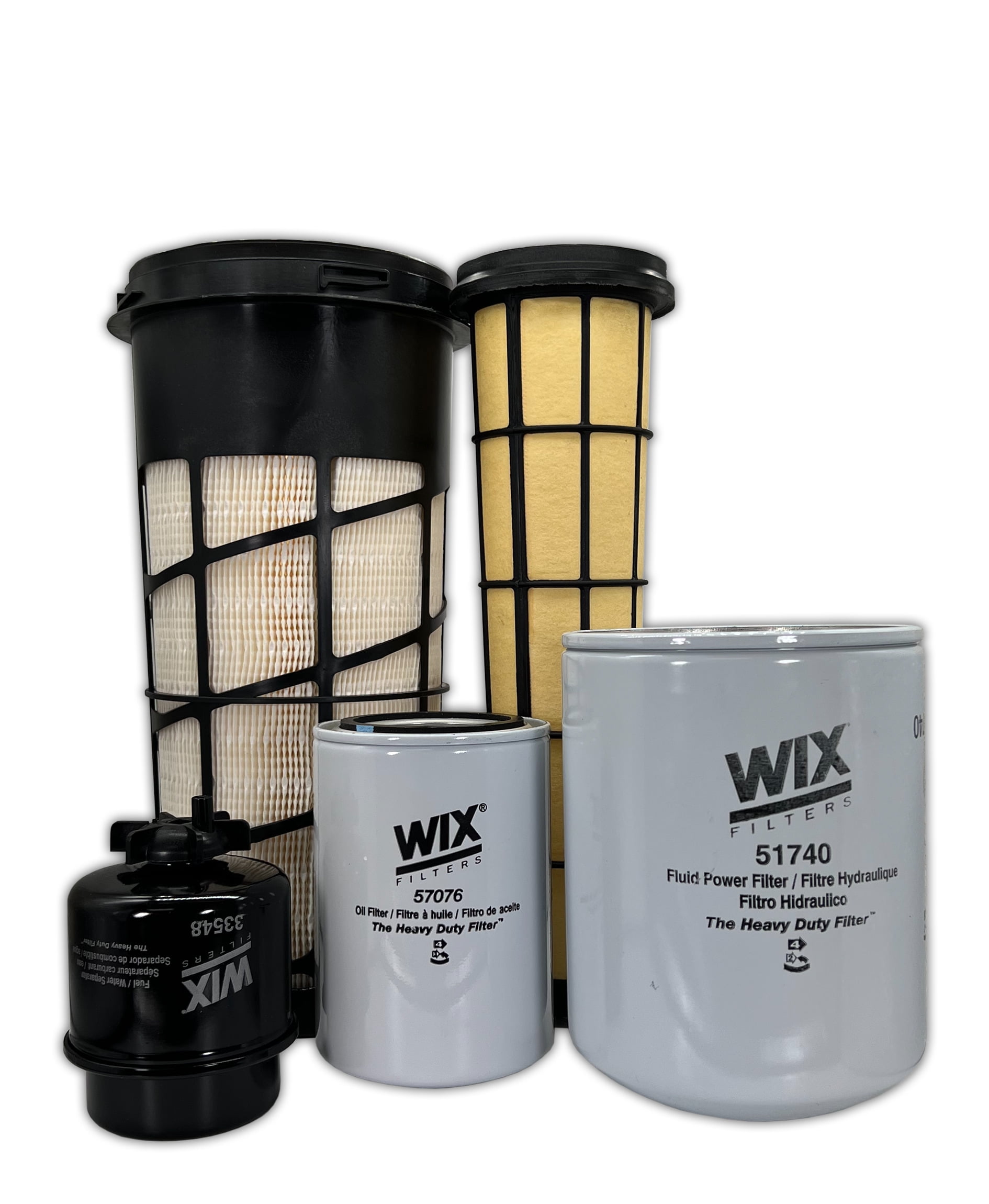 HERO® Maintenance Filter Kit For John Deere 5075E Utility Tractor ...