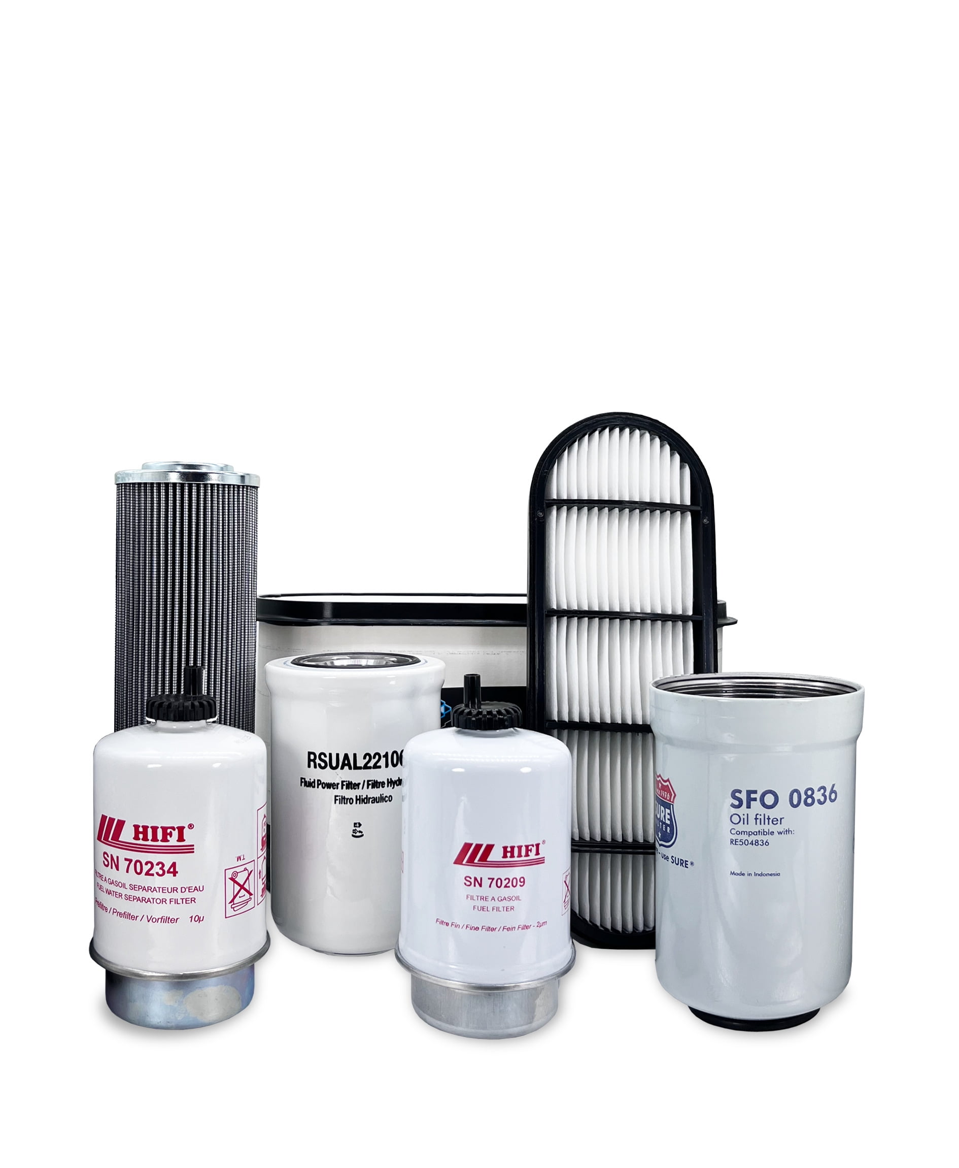 HERO® Maintenance Filter Kit For John Deere 6715 Tractor - Walmart.com