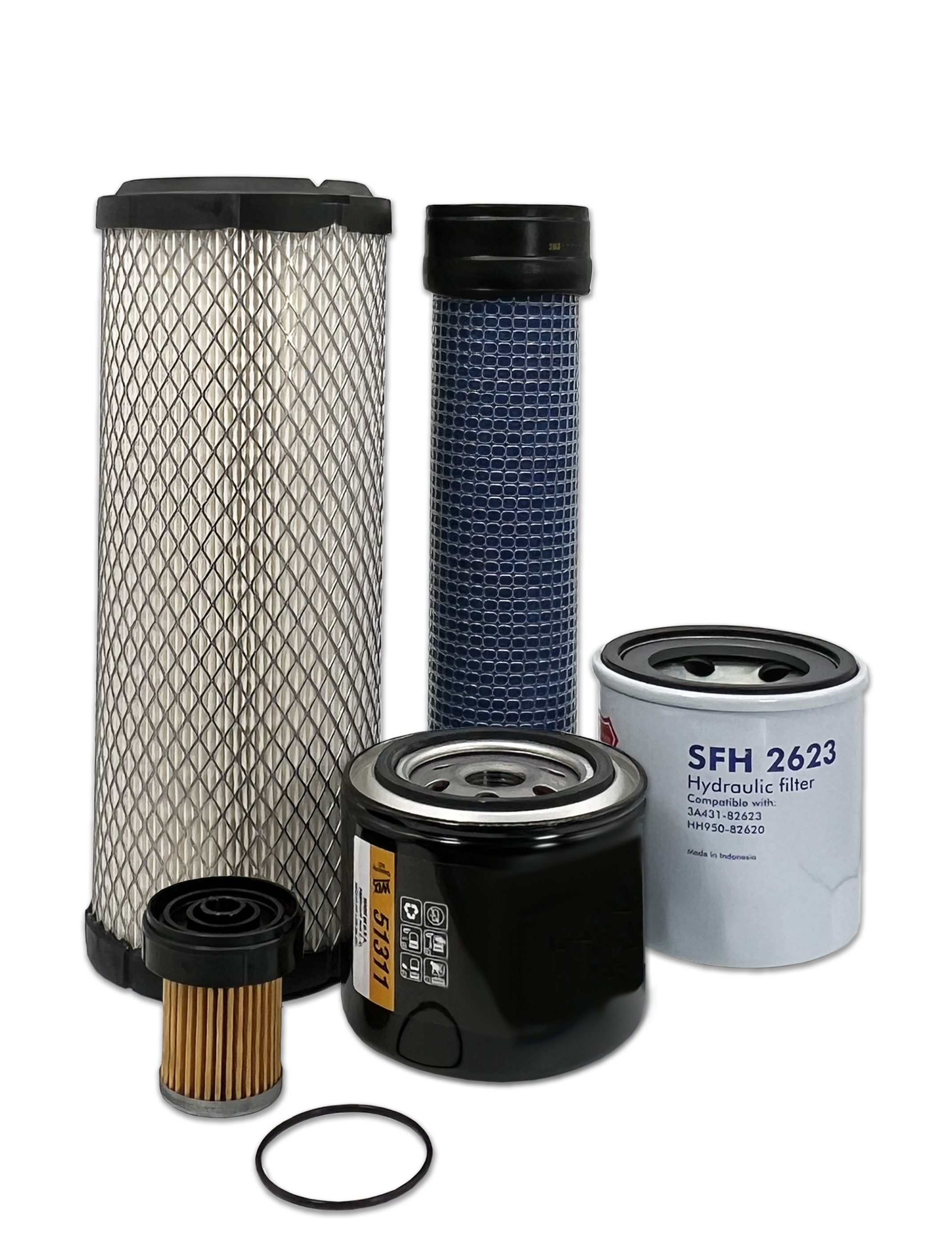 HERO® Maintenance Filter Kit For Kubota L3400DT Tractor - Walmart.com