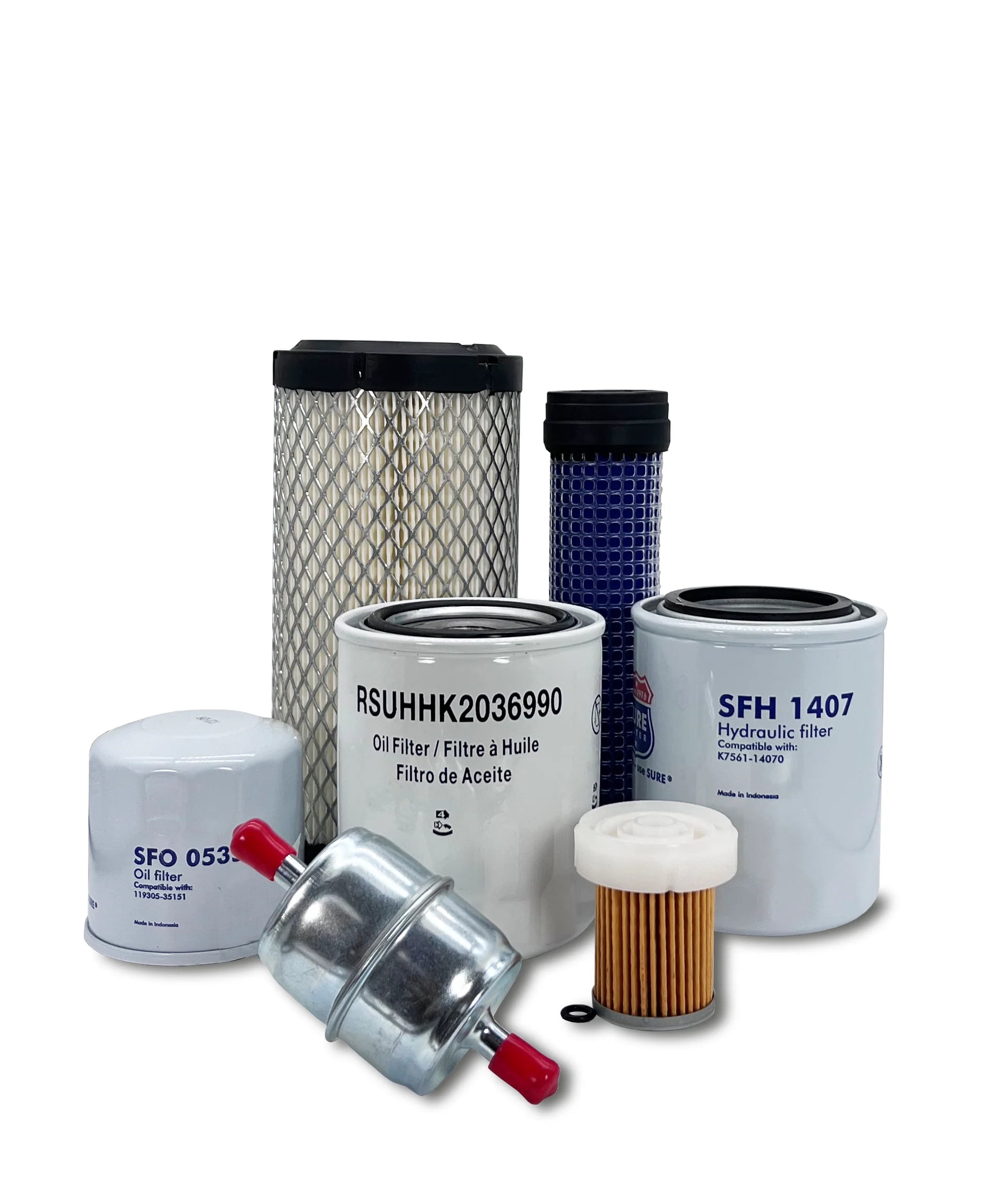 HERO® Maintenance Filter Kit For Kubota RTV900R-SDL Utility Vehicle ...