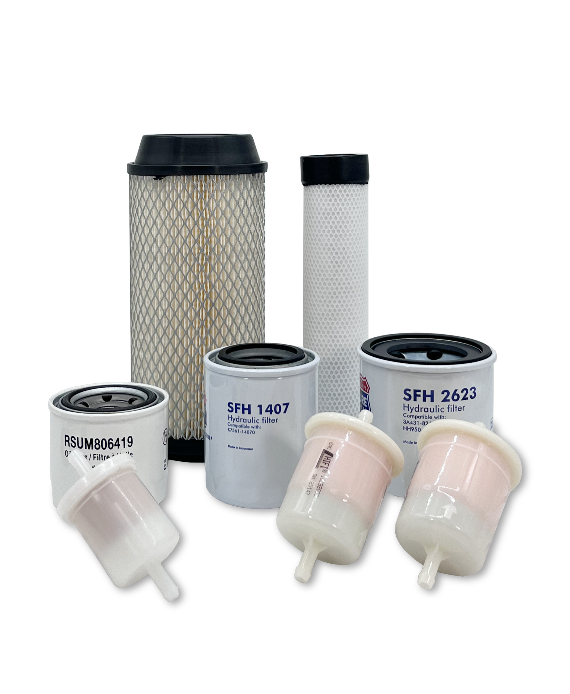 HERO® Maintenance Filter Kit For Kubota ZD1211L-3 Zero-Turn Mower ...