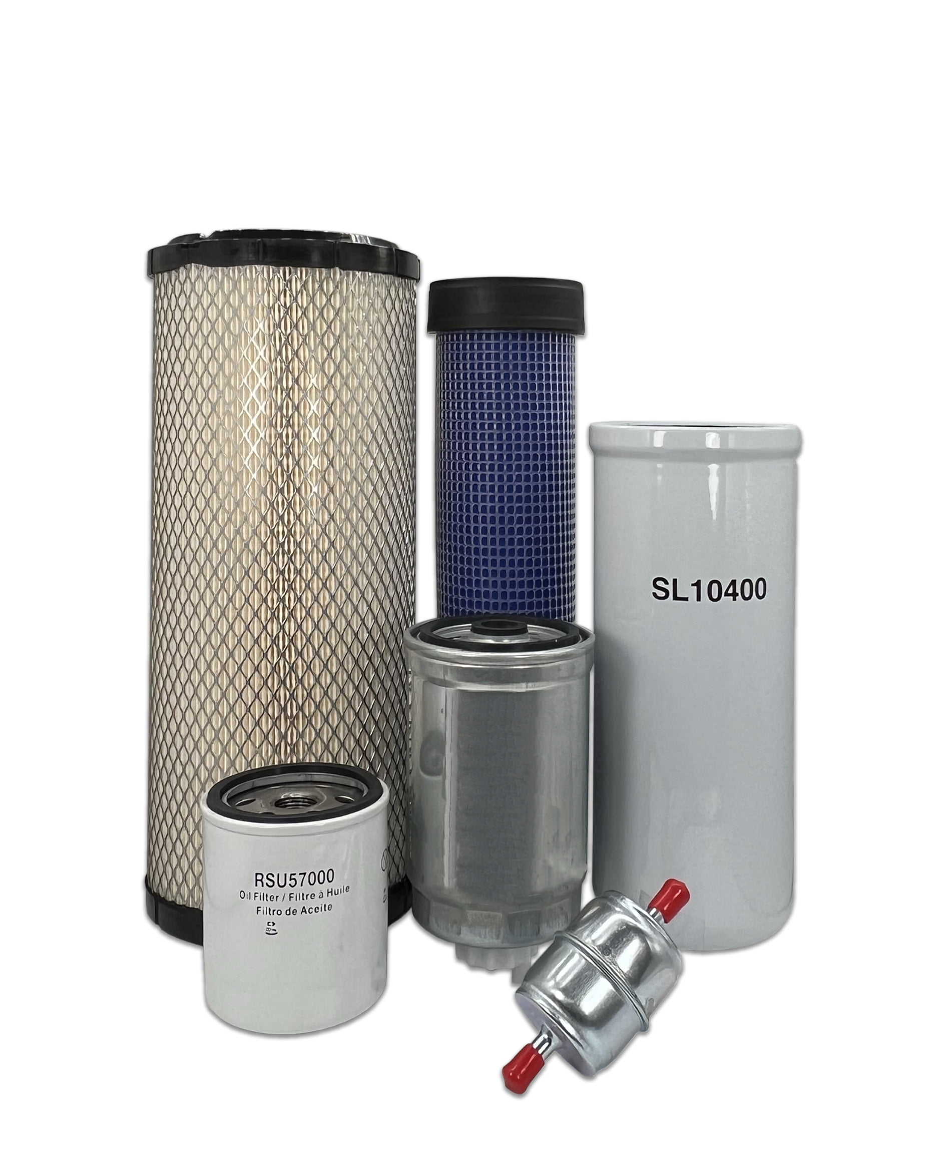 HERO® Maintenance Filter Kit For New Holland L220 Skid Steer Loader ...