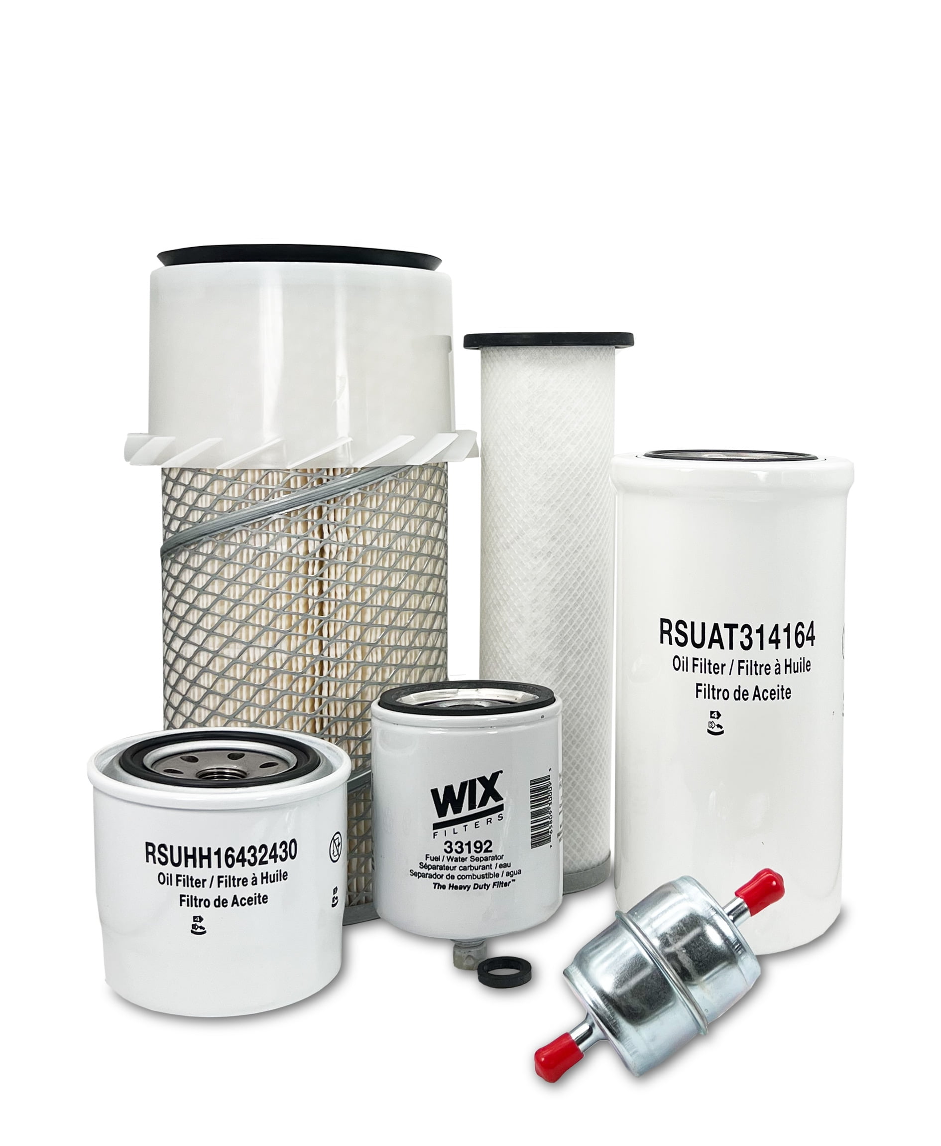 HERO® Maintenance Filter Kit For New Holland LX665 Skid Steer Loader ...