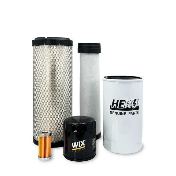 HERO® Maintenance Filter Kit For New Holland C232 Compact Track Loader ...