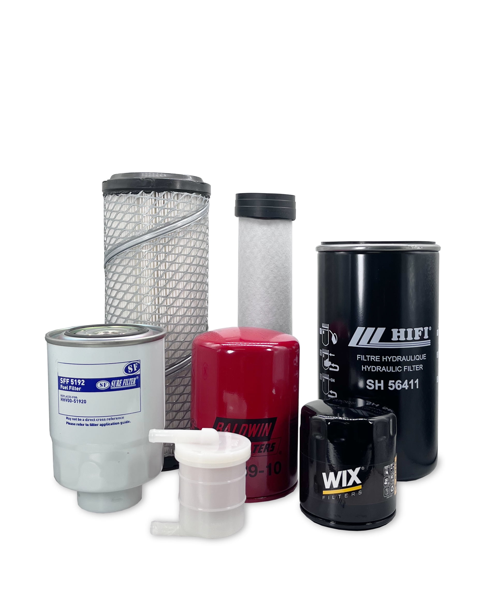 HERO® Maintenance Filter Kit For New Holland Workmaster 37 Compact ...