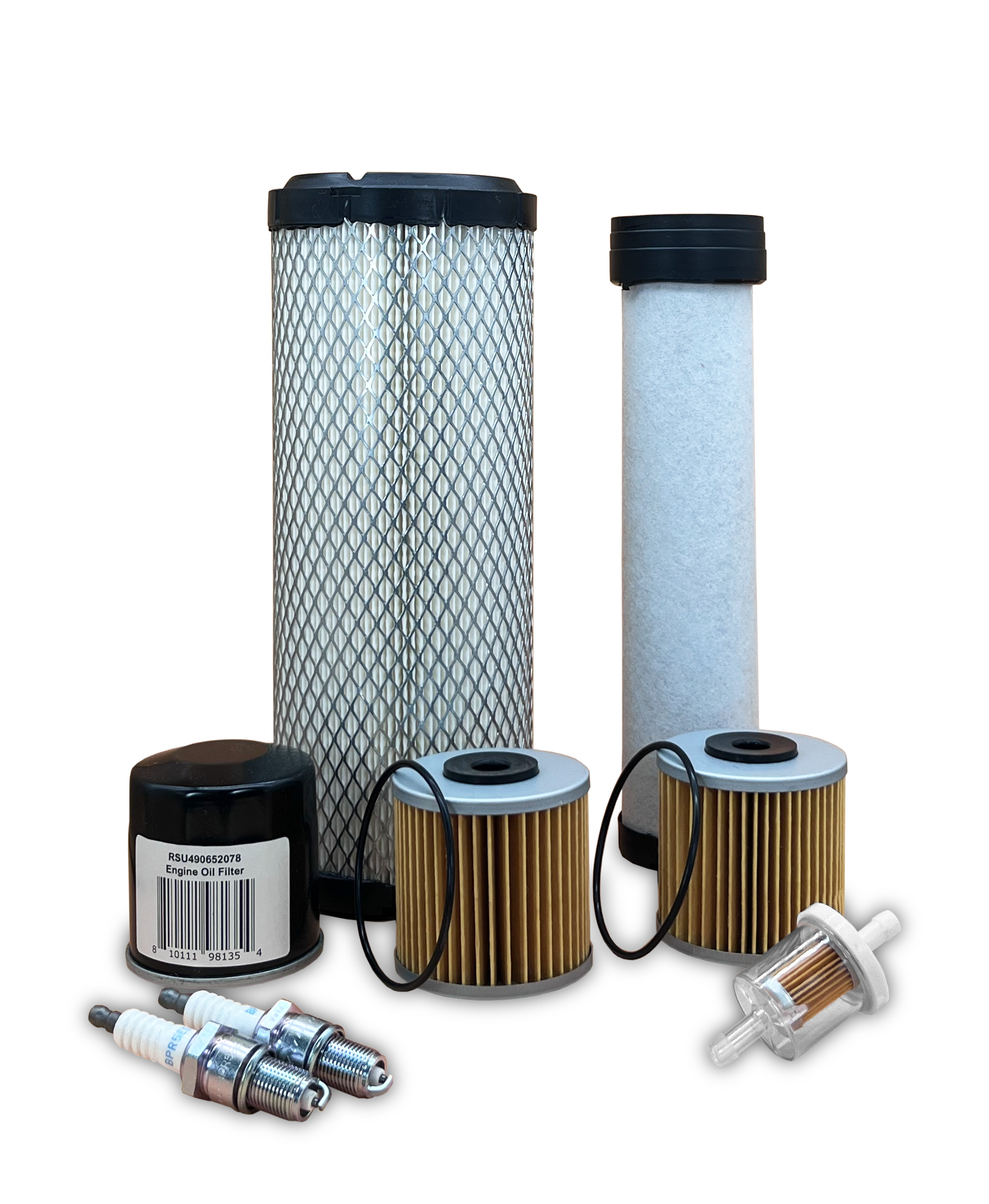 HERO® Maintenance Filter Kit For Scag SCZII-61RD-38FX-EFI Cheetah II ...