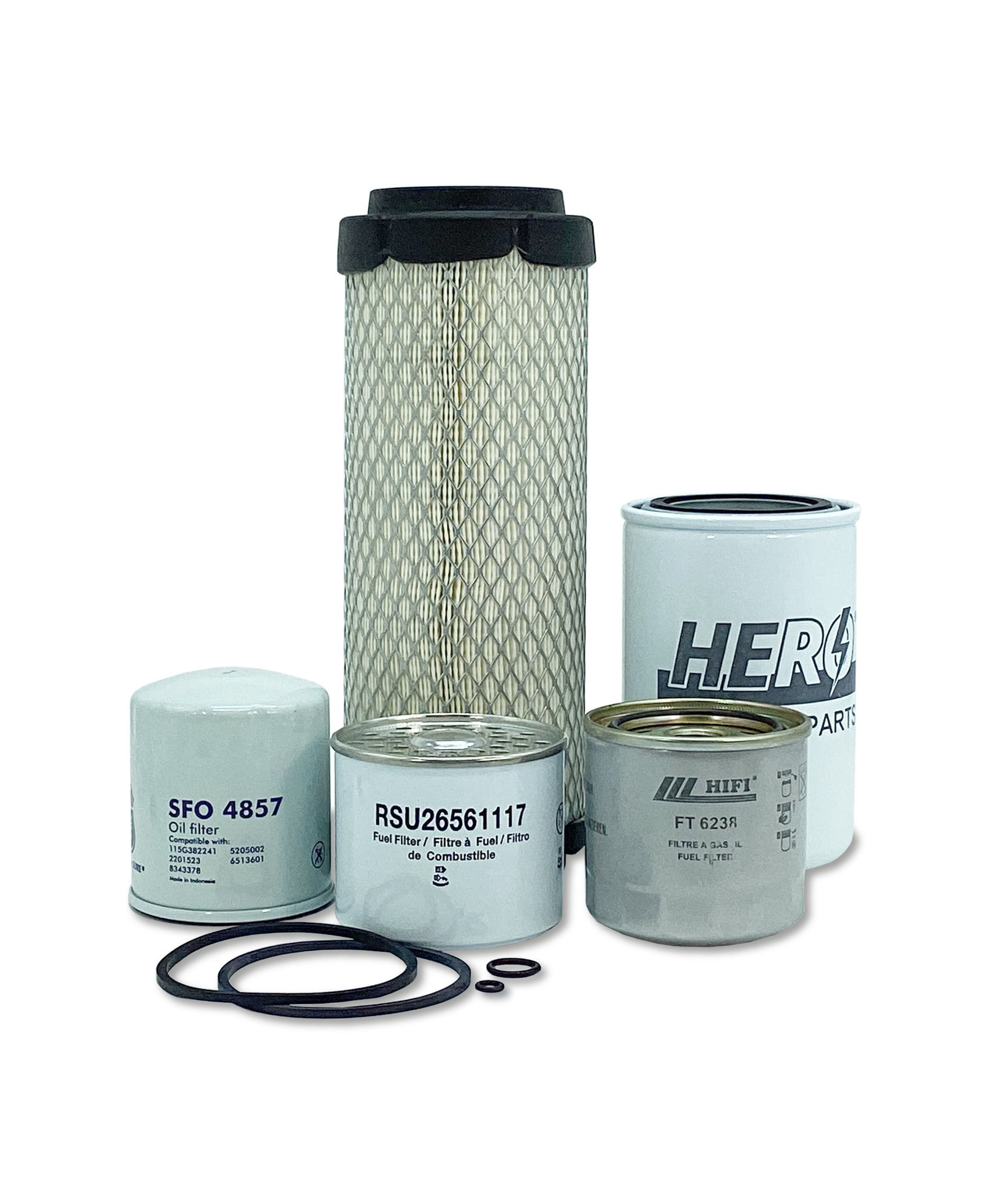 HERO® Maintenance Filter Kit For Scag STT-28CAT-SS Turf Tiger Zero-Turn ...