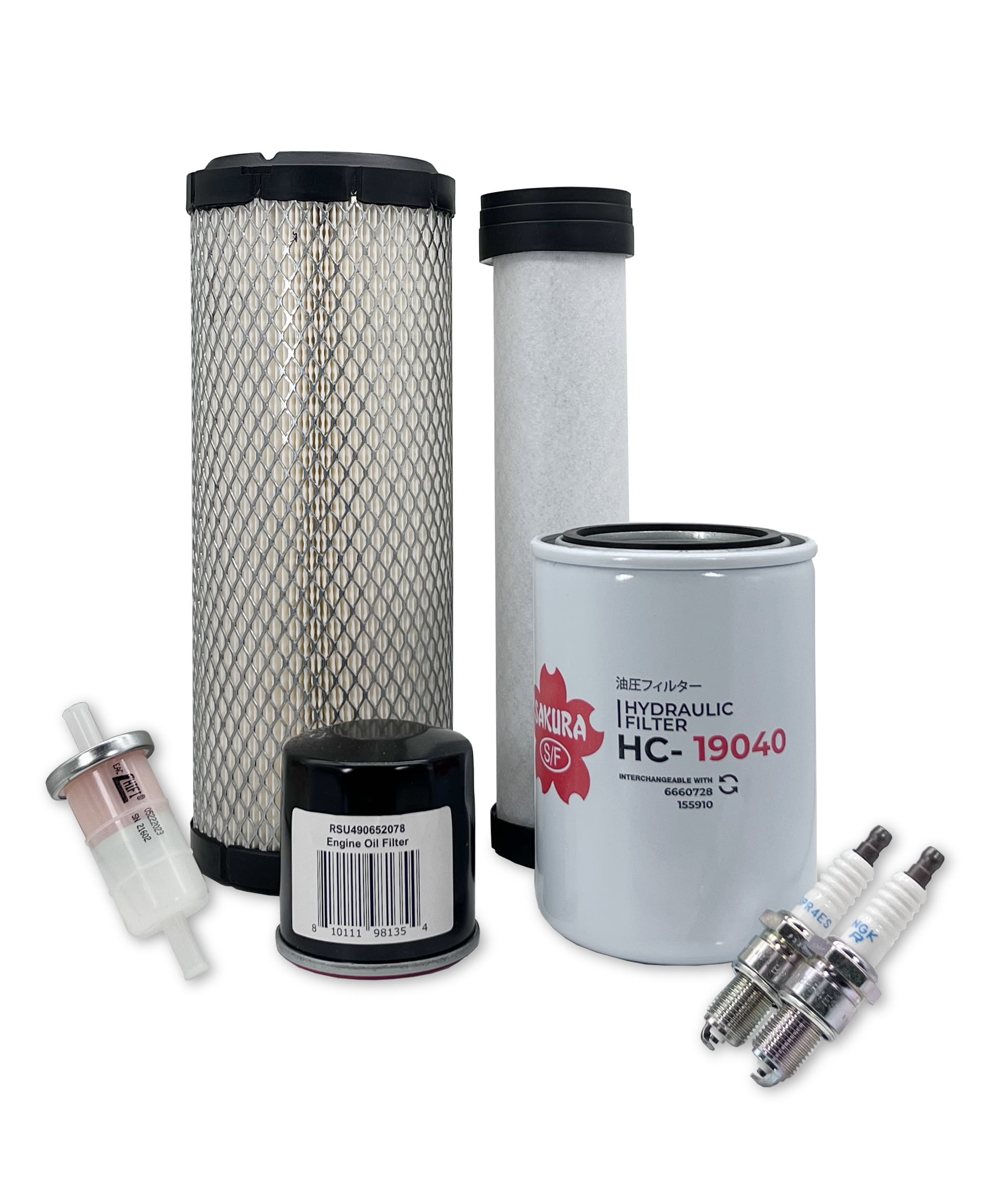 HERO® Maintenance Filter Kit For Scag STT-29DFI Turf Tiger Zero-Turn ...