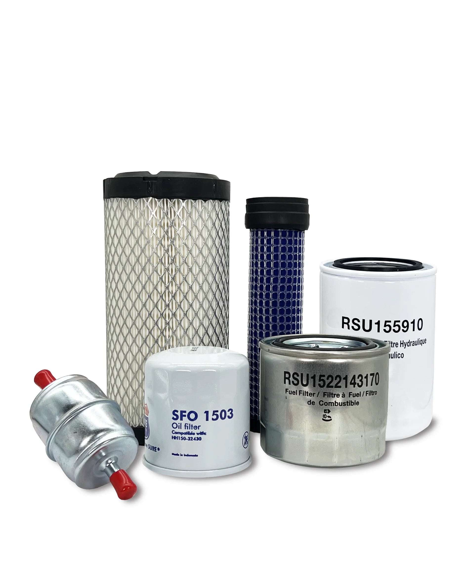 HERO® Maintenance Filter Kit For Scag STT61V-25KBD Turf Tiger Zero-Turn ...