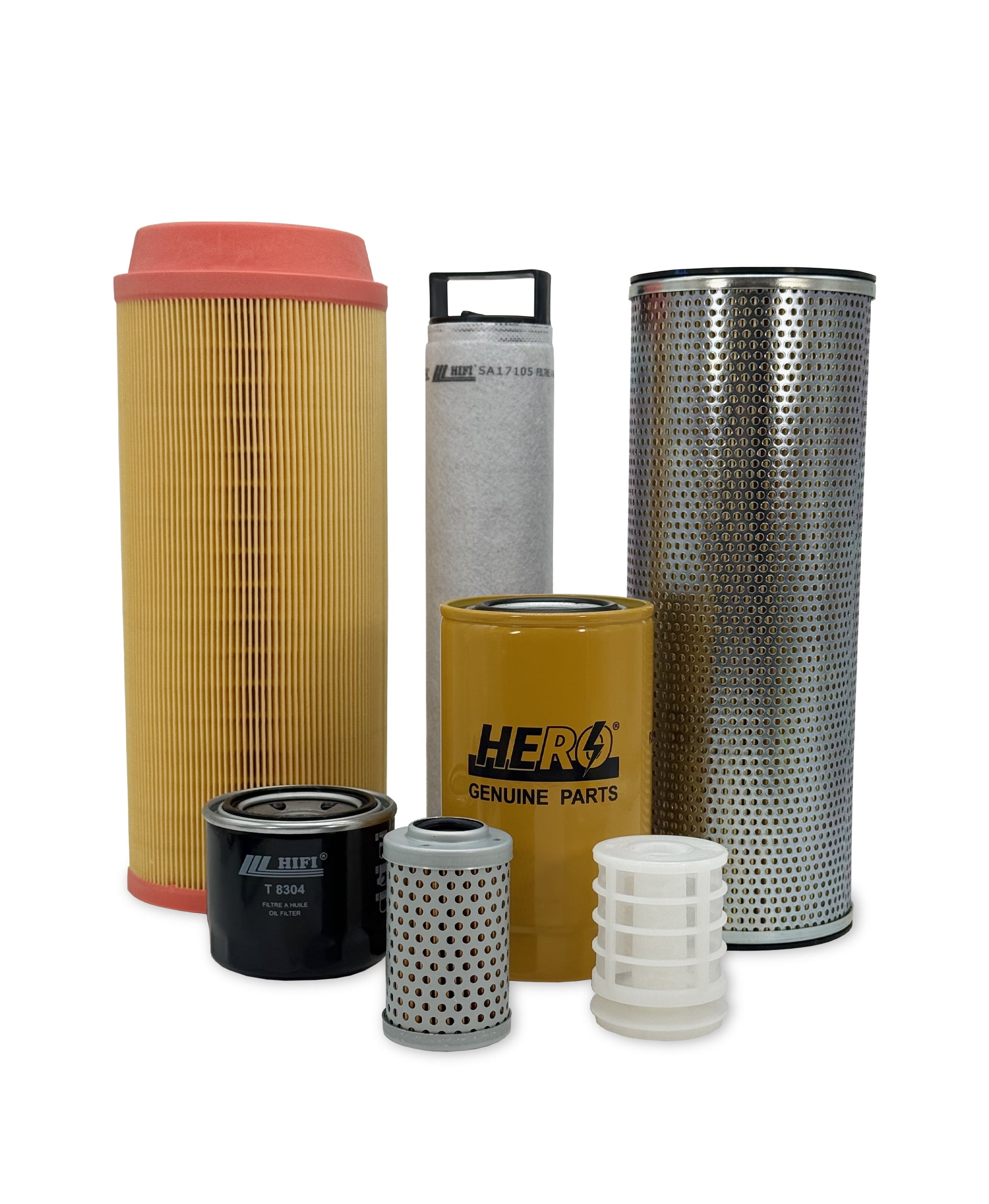 HERO® Maintenance Filter Kit For Takeuchi TB260 Excavator - Walmart.com