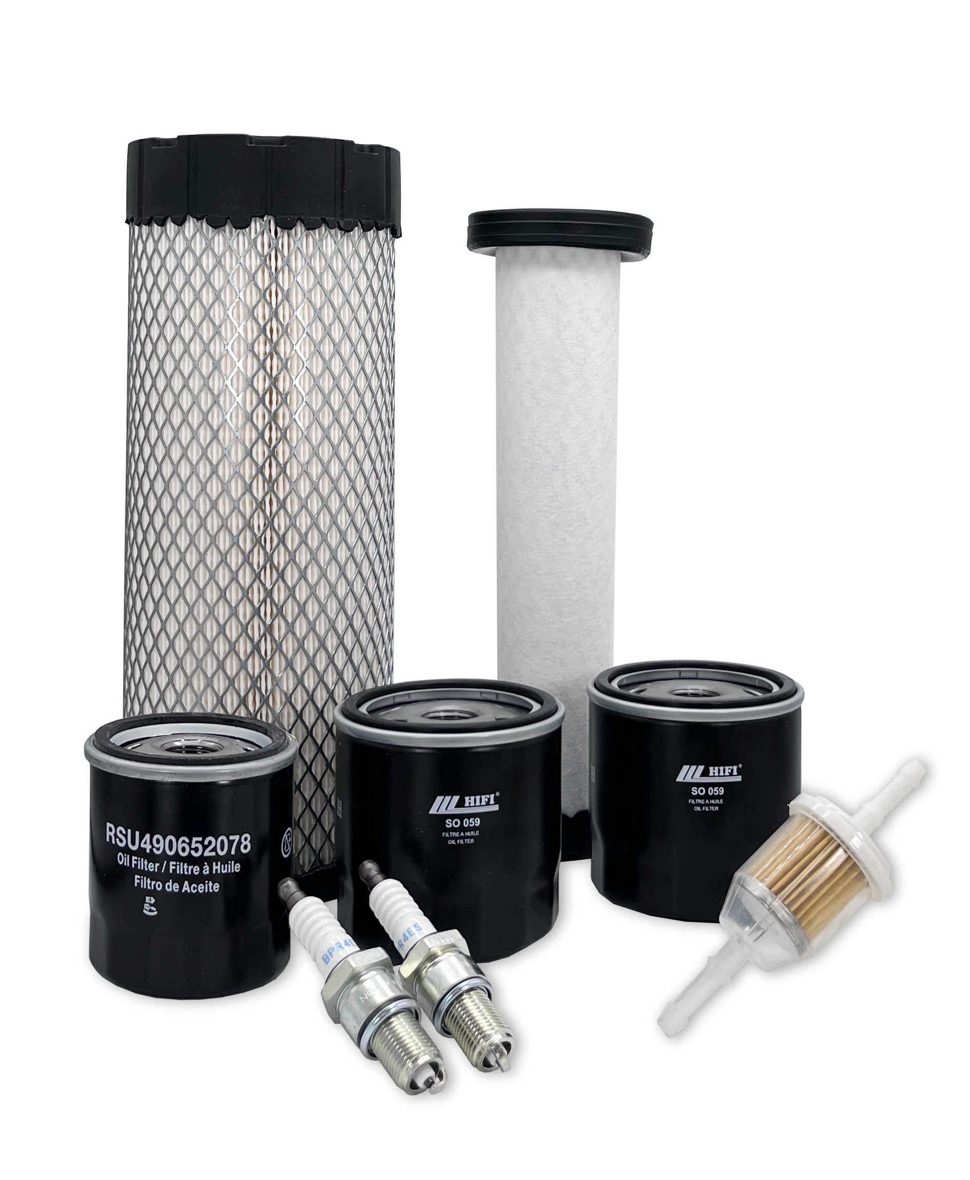 HERO® Maintenance Filter Kit For Wright WSZK5227KAWE Stander ZK Stand-On Mower - Walmart.com