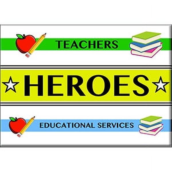 HEROES of COVID-19, Teachers Educational Services Heros Magnet ...
