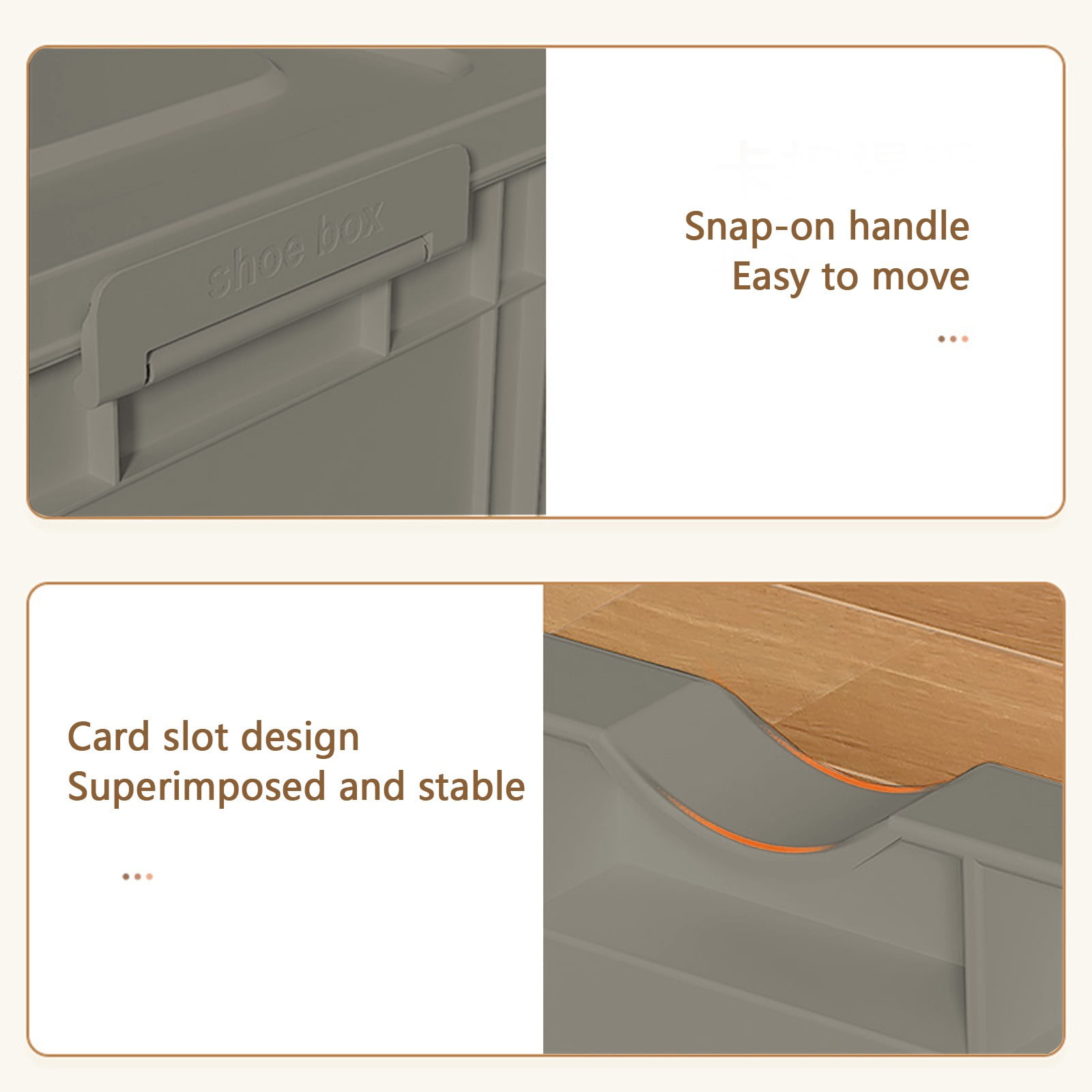 HEROOY Folding Coffee Table, Folded Auxiliary Table, Sofa Side Table ...