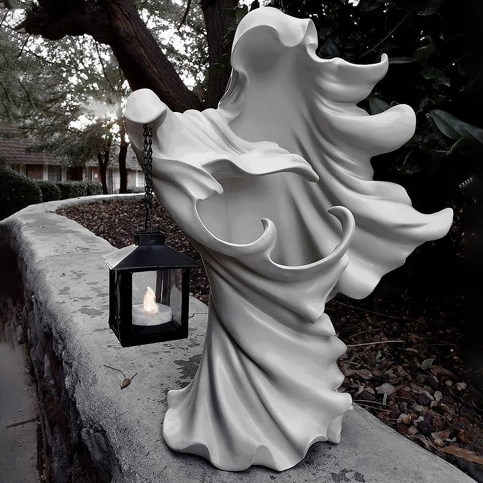 HEROOY Hell's Messenger With Lantern- 2024 Upgraded Halloween Witch ...