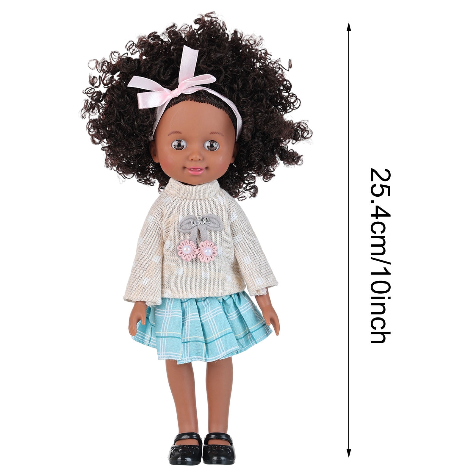 HEROOY Upgraded 12″ African American Doll - Inclusive Holiday Birthday ...