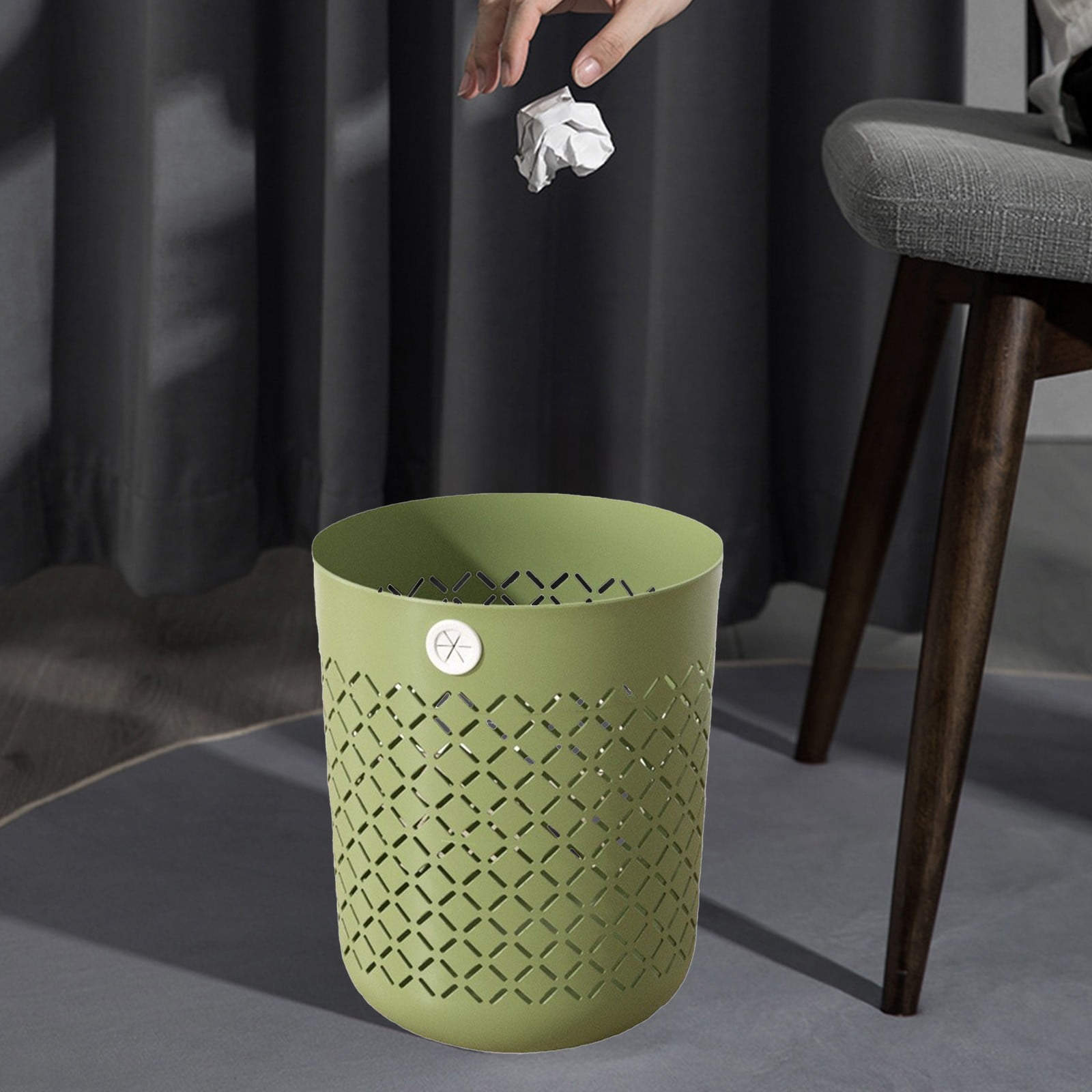 HEROOY Upgraded Garbage Bin Household Living Room Kitchen Large ...